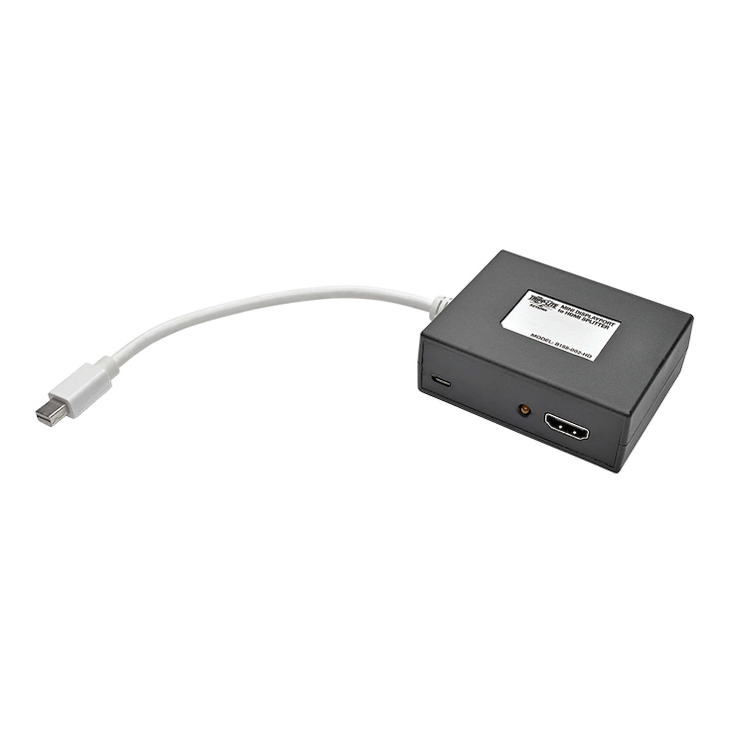 2-Port Mini DisplayPort to HDMI Hub, DP1.2 | Eaton