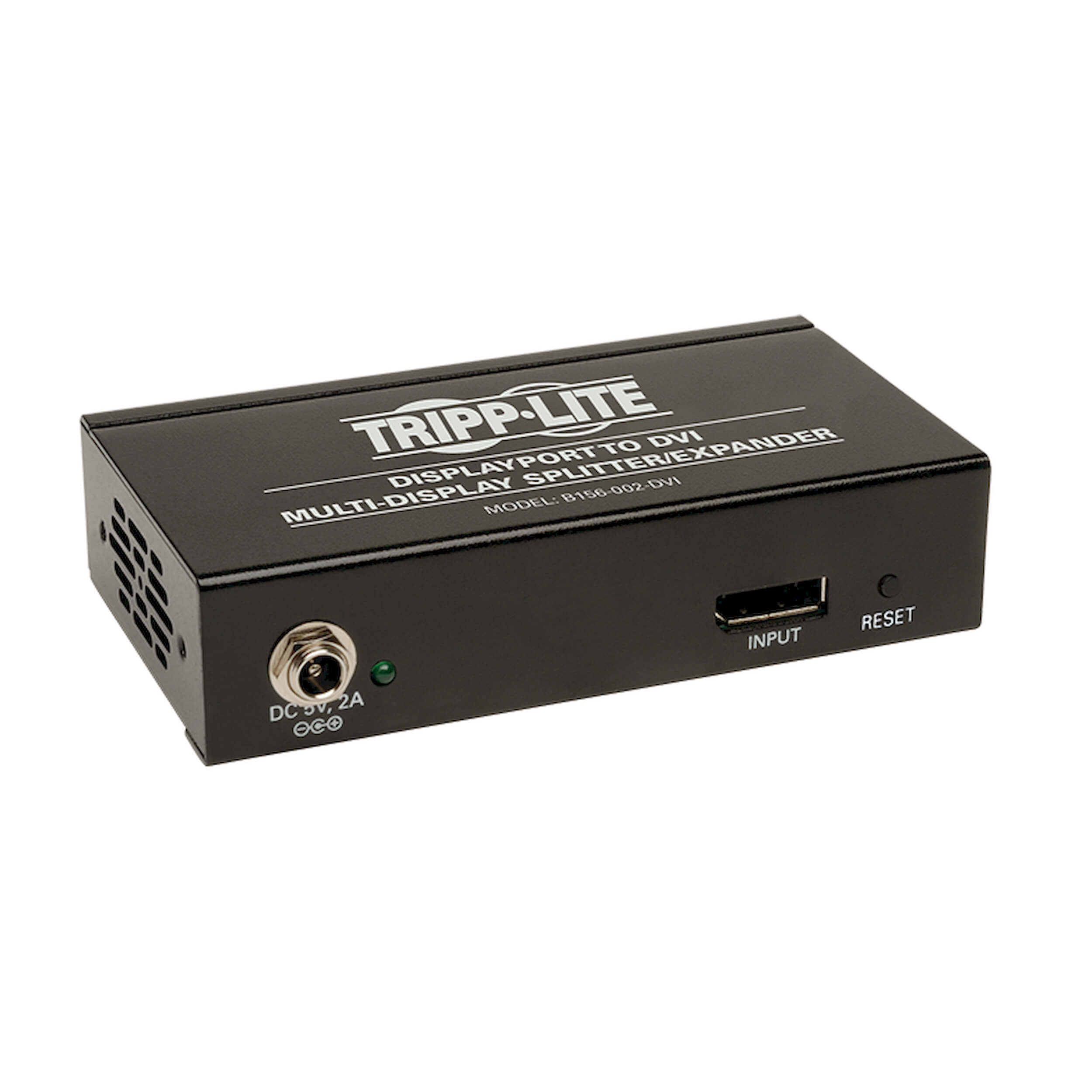 2-Port DisplayPort to DVI Splitter, MST Hub, 3840 x 1200, 60Hz | Eaton