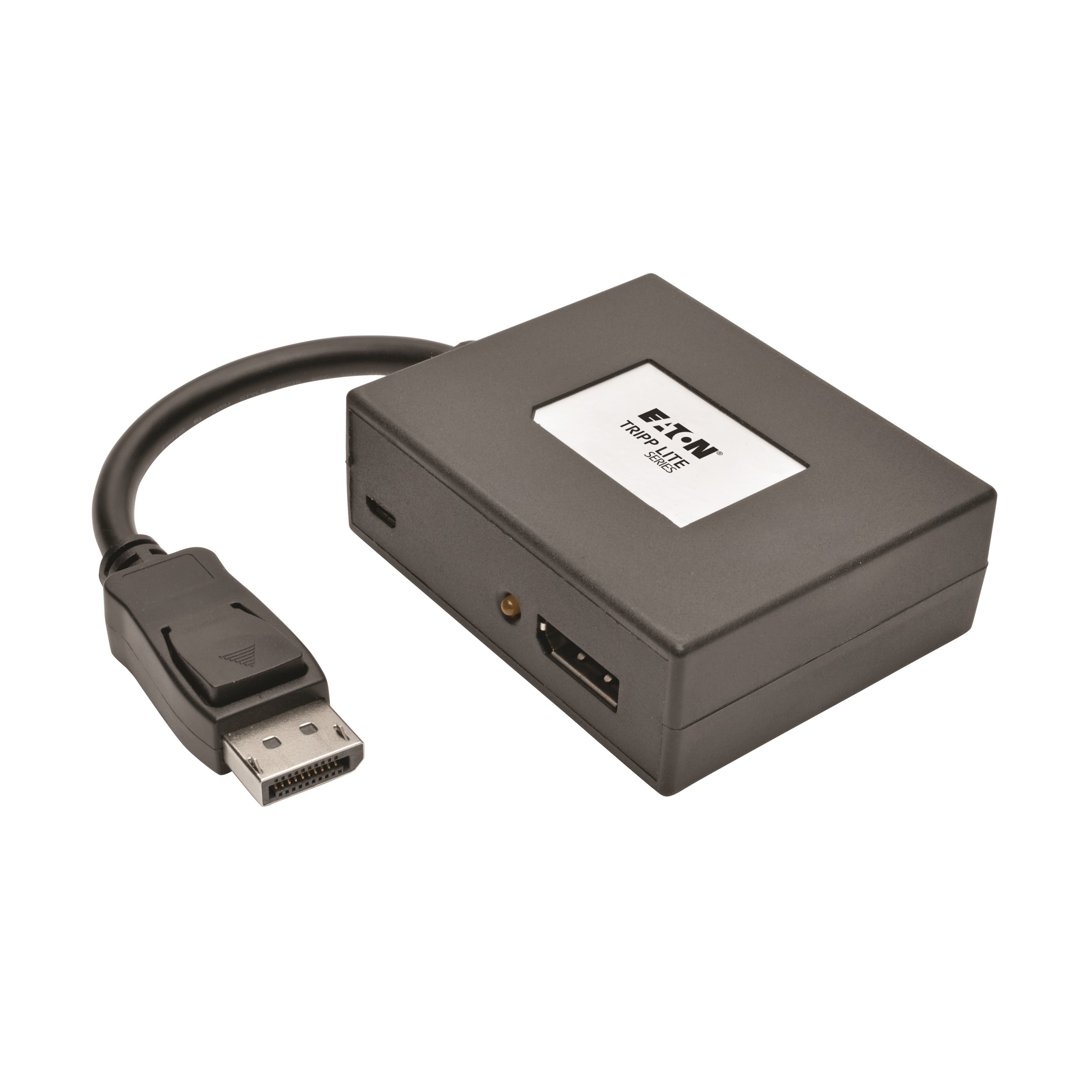 2-Port DisplayPort Splitter, MST Hub, 4K 60Hz UHD, DP1.2, TAA | Eaton