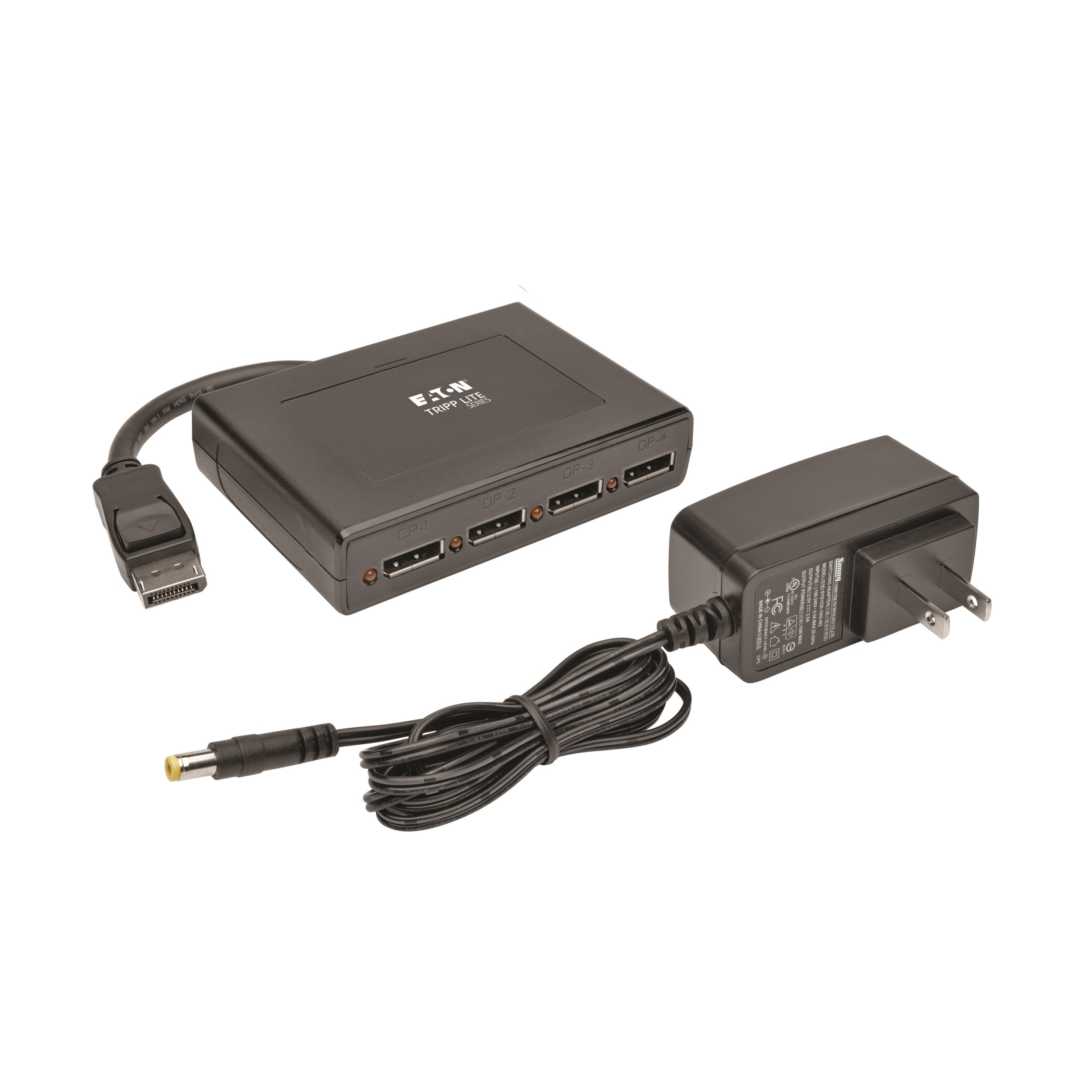 4-Port DisplayPort Splitter, MST Hub, 4K 60Hz UHD | Eaton