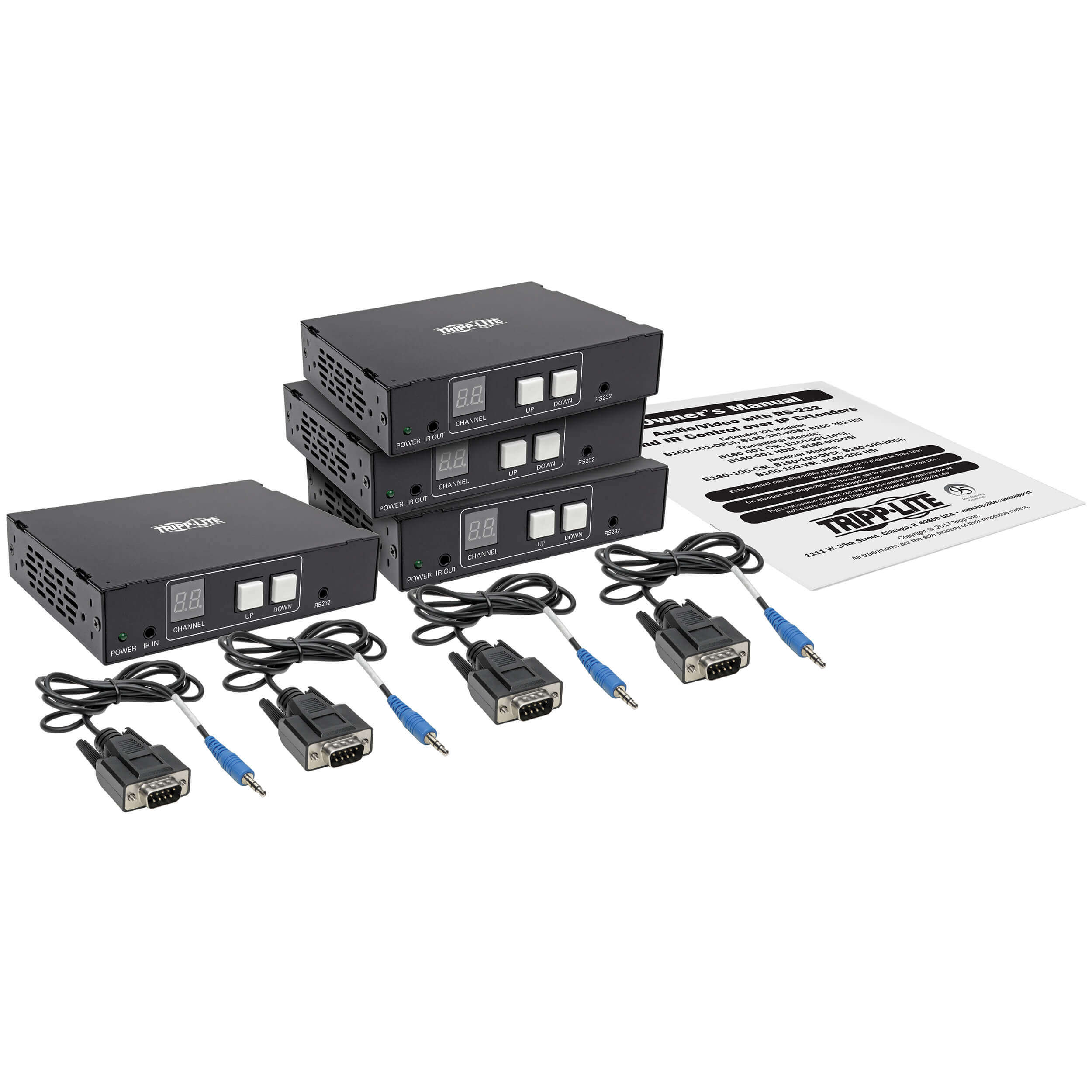 DVI HDMI over Cat5 Cat6 Switch Extender Kit, 1080p, 60 Hz | Eaton