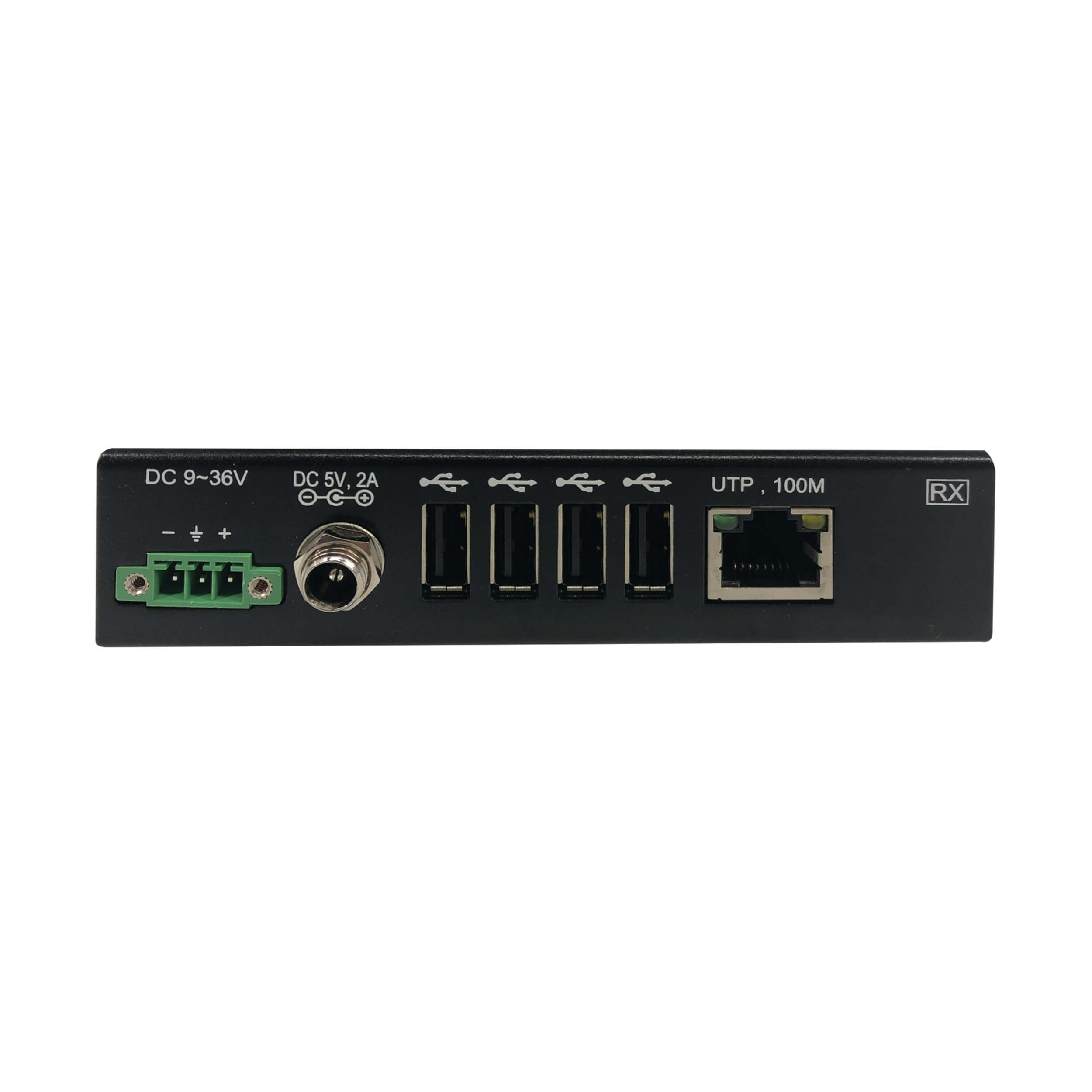USB over Cat6 Extender, 4-Port, Industrial-Grade, 330 ft | Eaton