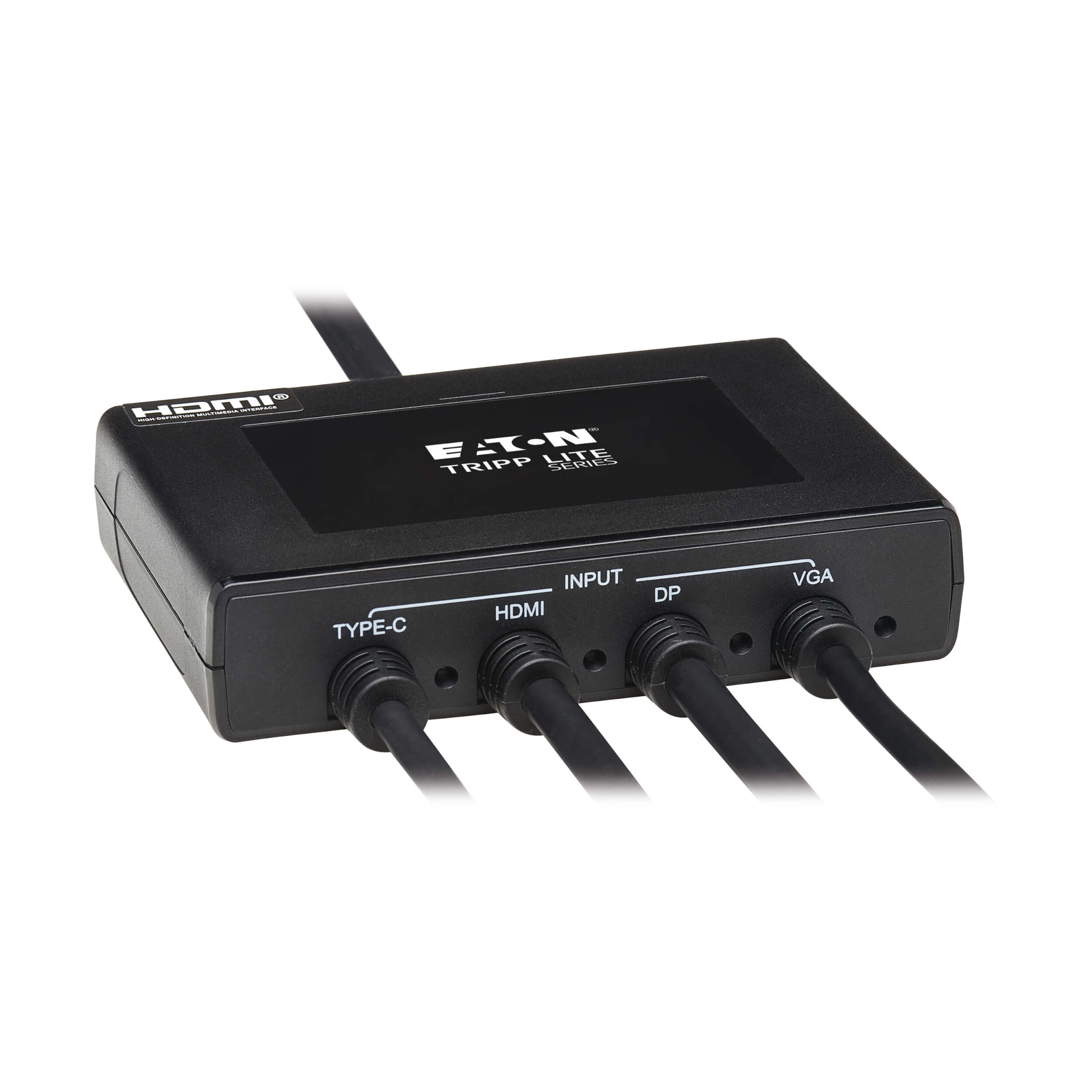 Presentation Switcher, 4x Video Inputs to HDMI 4K/60 Display | Eaton