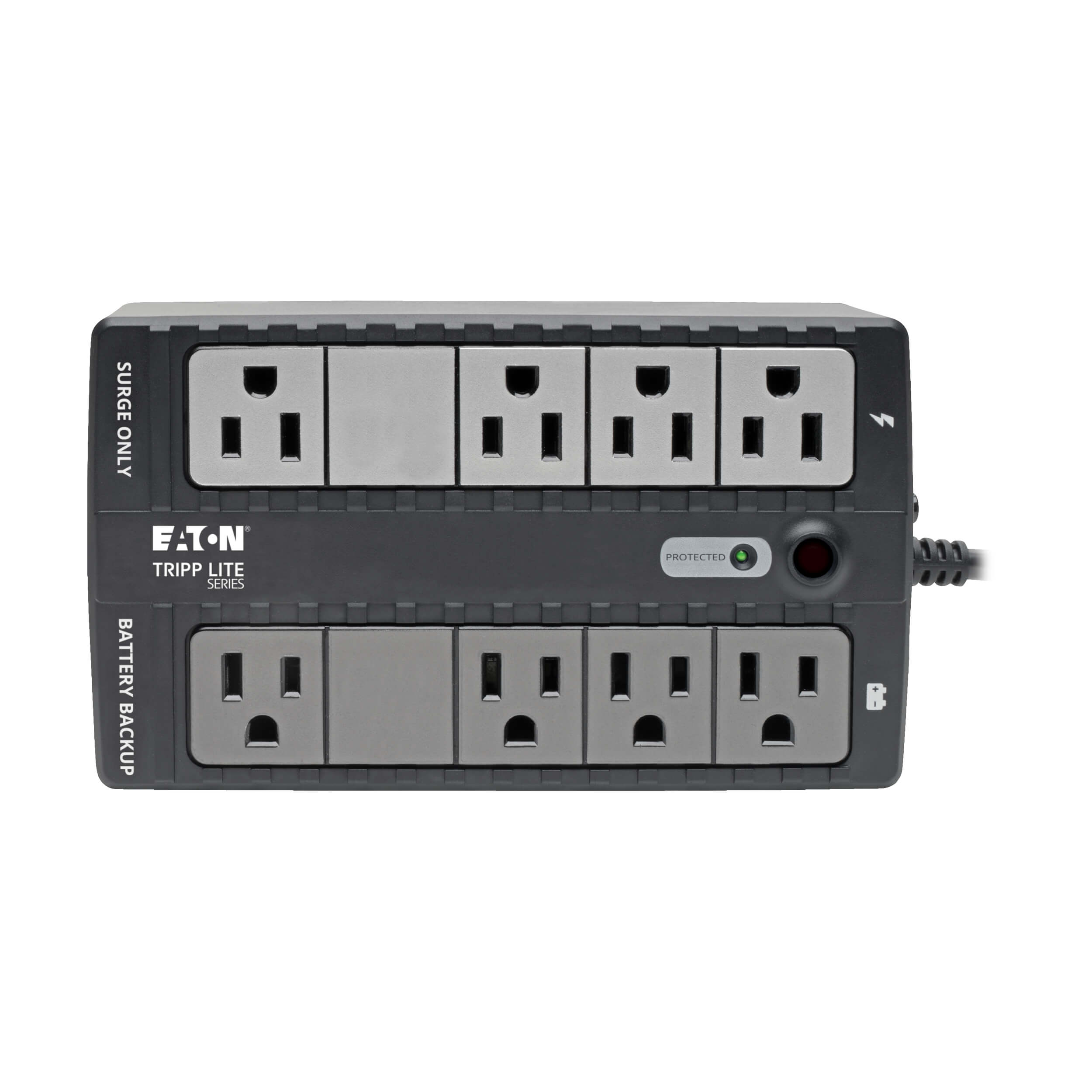 Standby UPS, 500VA 260W, 120V, 8 Outlets, 5 ft Cord | Eaton