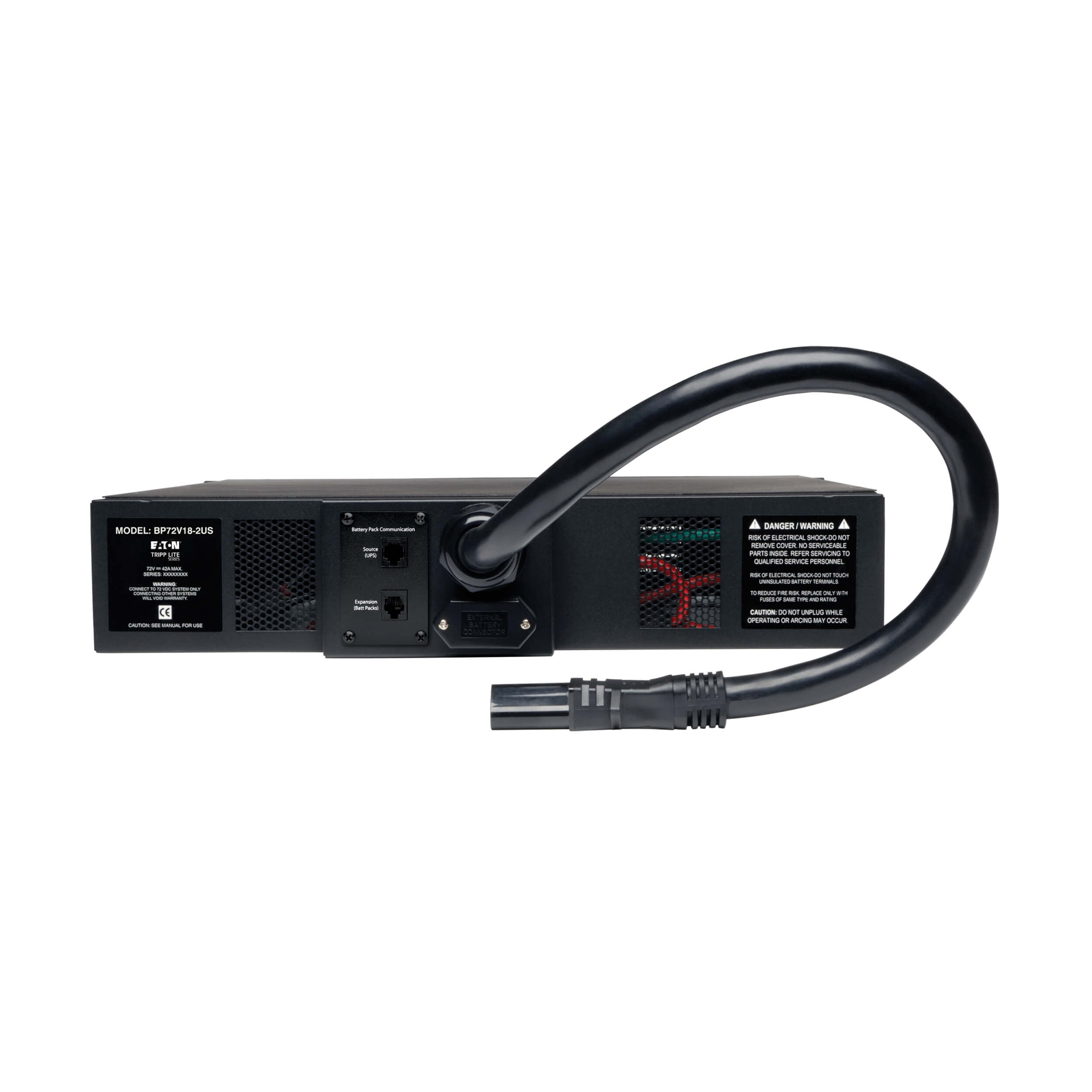 External 72V 2U Battery Pack for select UPSs (BP72V18-2US) | Eaton