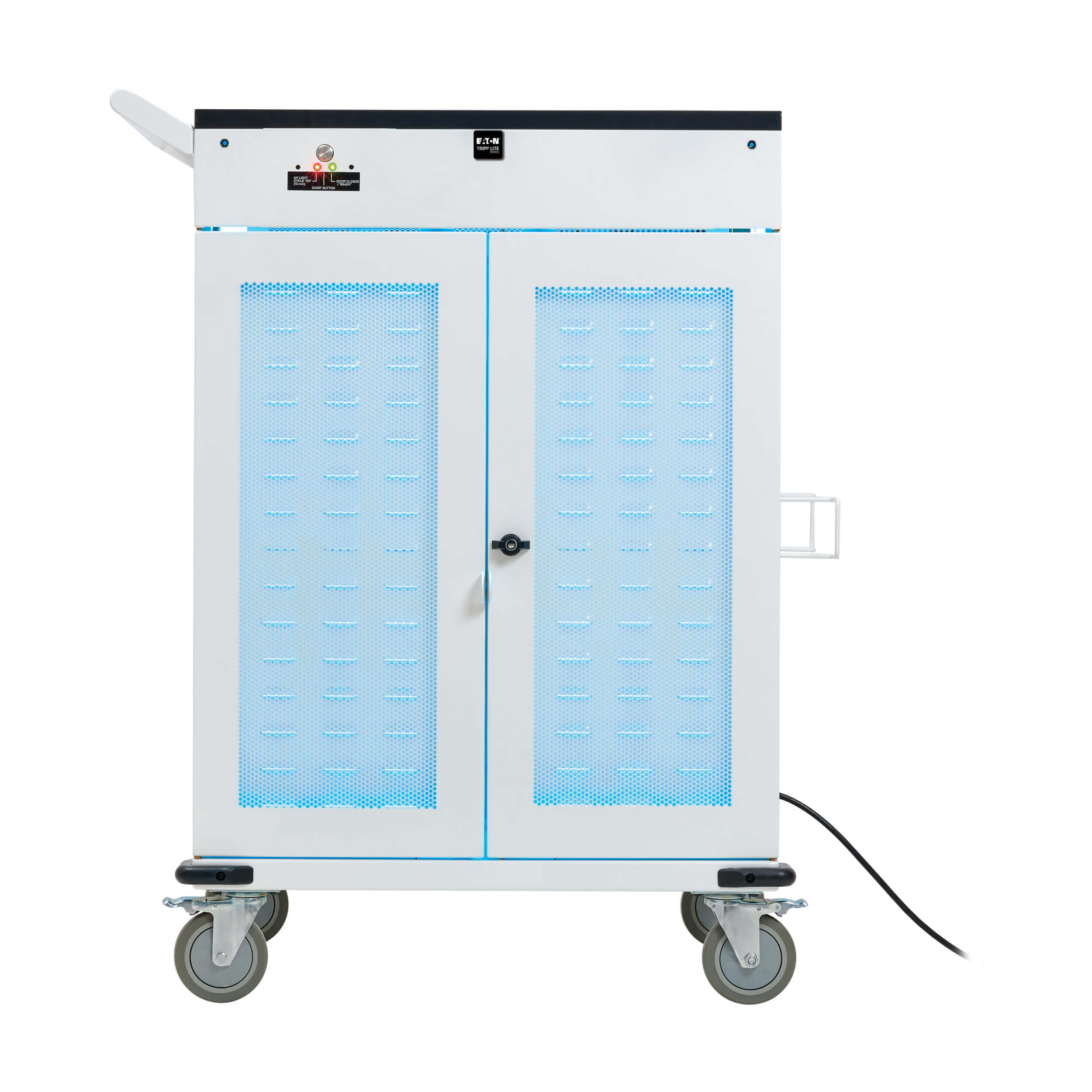 36-Device Mobile Charging Cart, 120V, UV Sanitation | Eaton