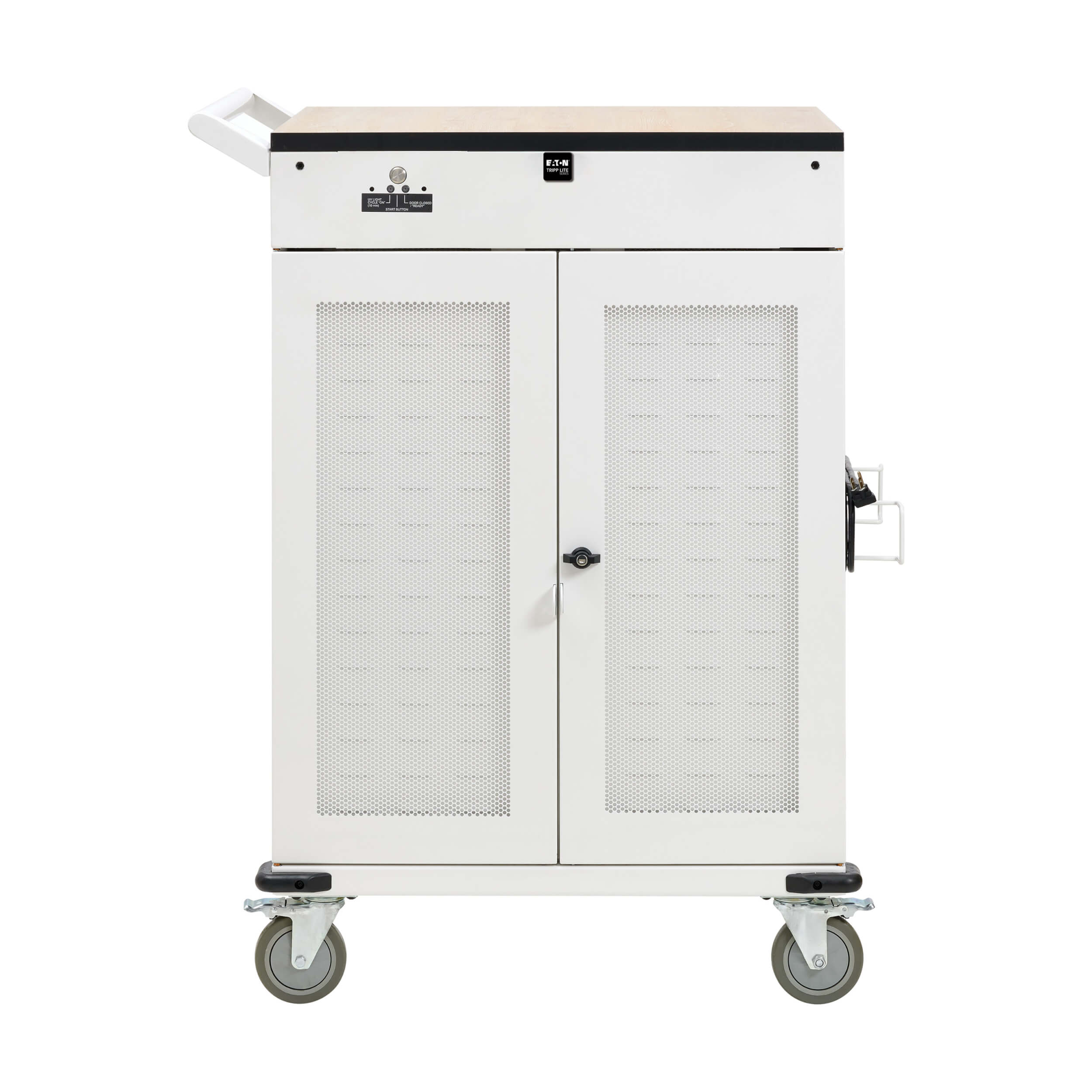 36-Device Mobile Charging Cart, 120V, UV Sanitation | Eaton