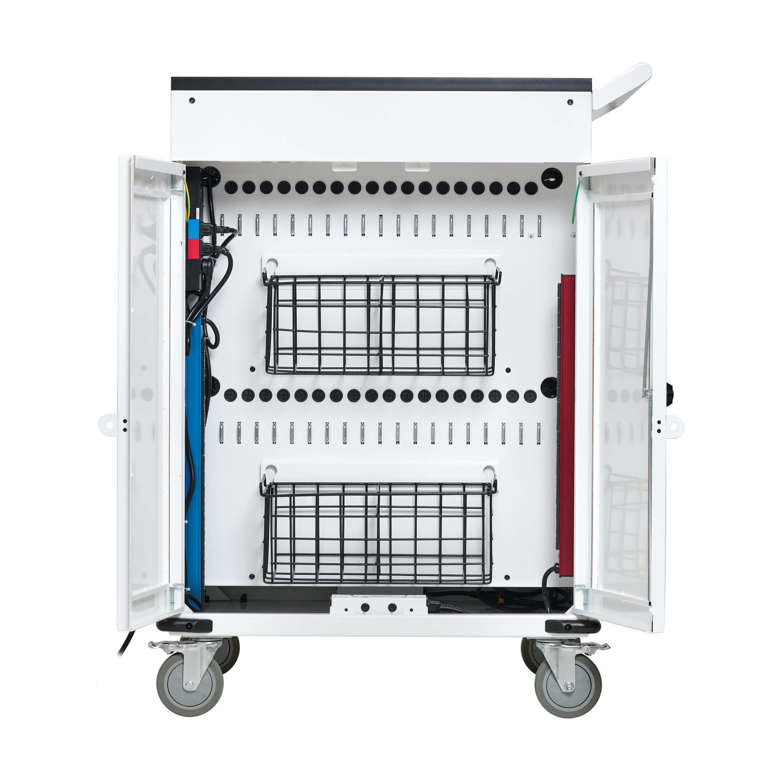 36-Device Mobile Charging Cart, 120V, UV Sanitation | Eaton