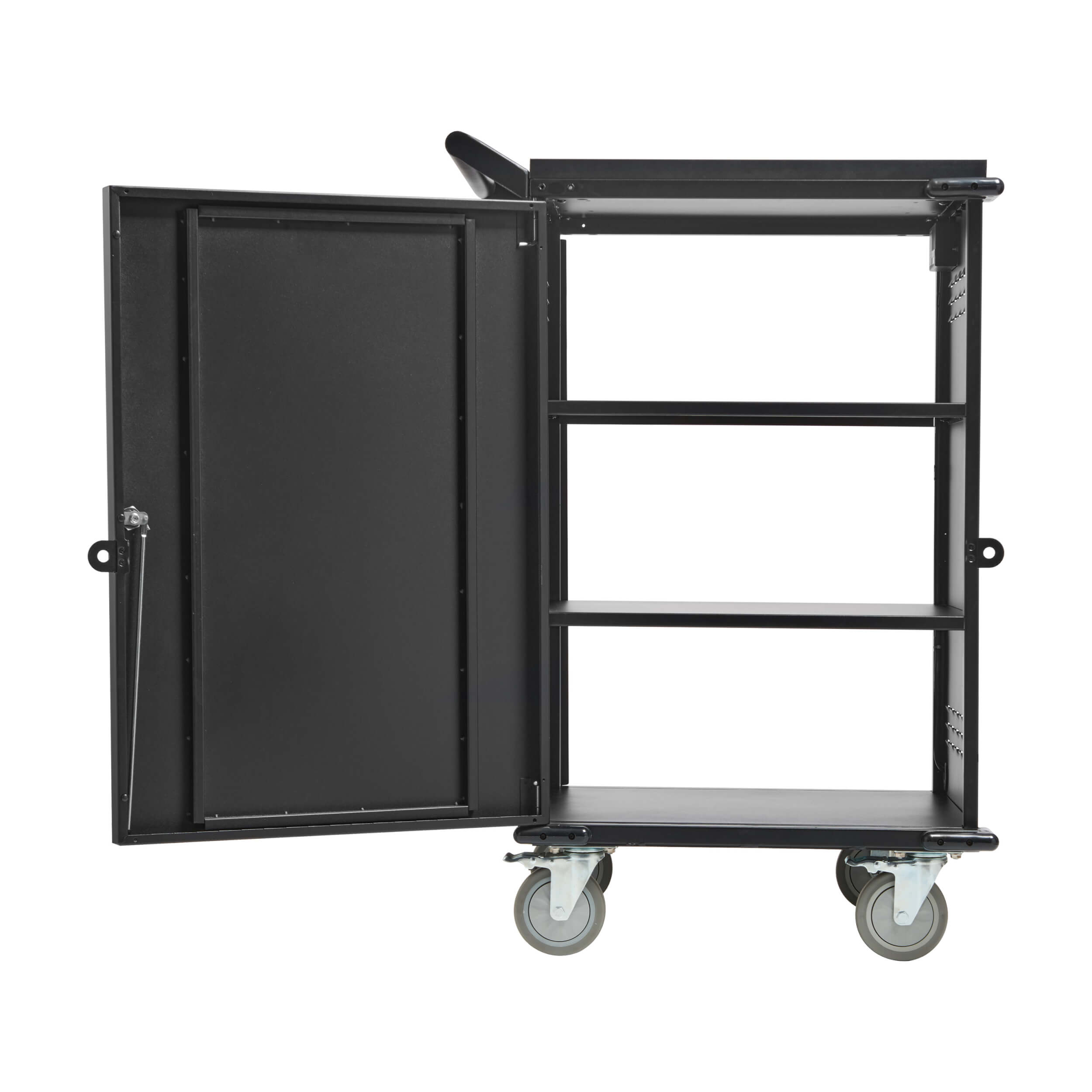 Mobile Device Storage Cart, Locking, Steel Construction | Eaton