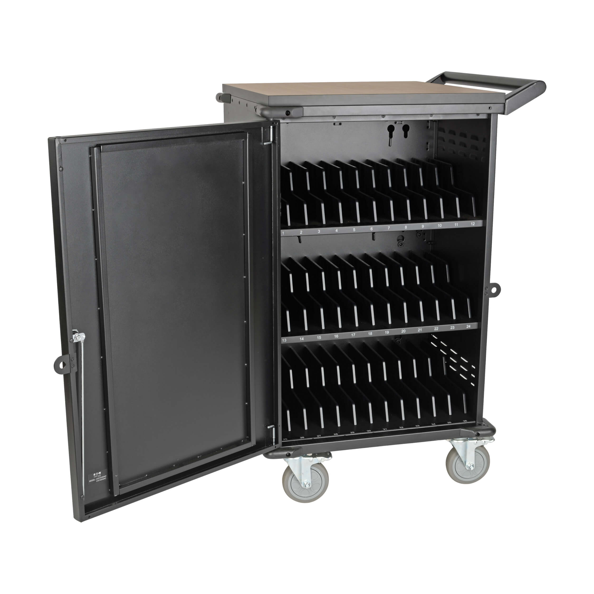 Multi-Device Charging Cart, 36 Slots, 230V, BS1363 | Eaton