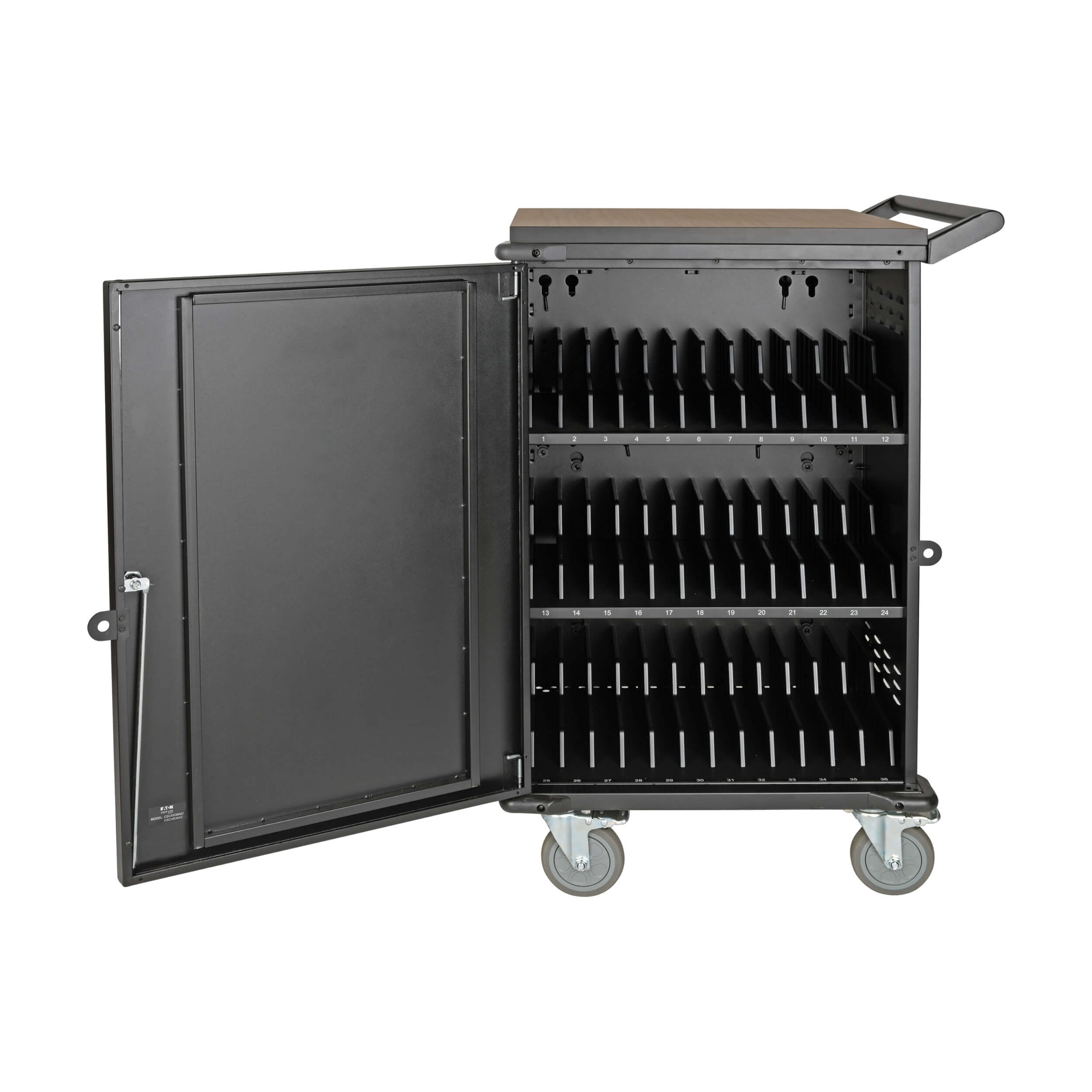Multi-Device Charging Cart, 36 Slots, 230V, BS1363 | Eaton