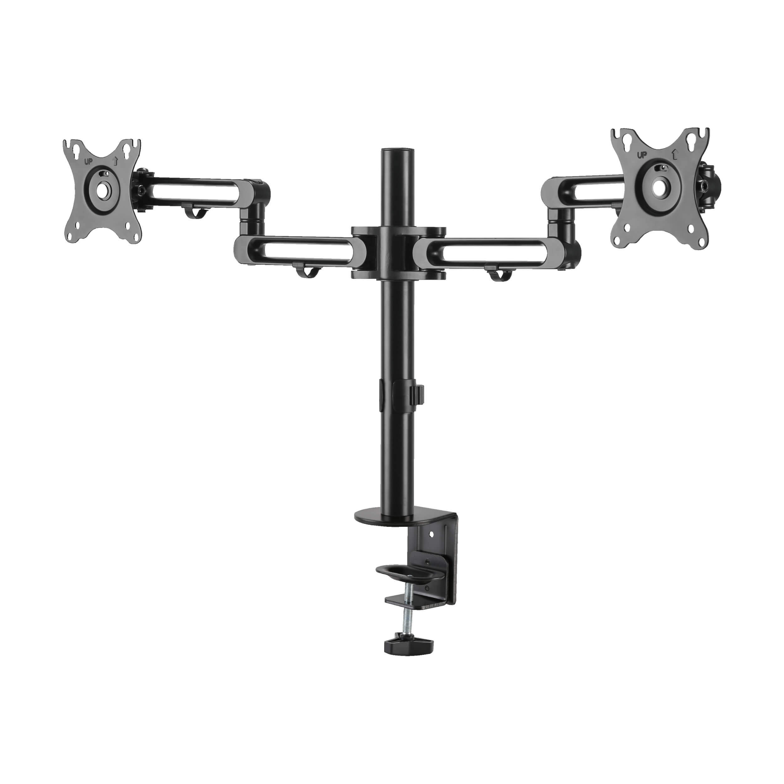 2 Monitor Flex-Arm Desktop Mount for 13-27 Inch Displays | Eaton