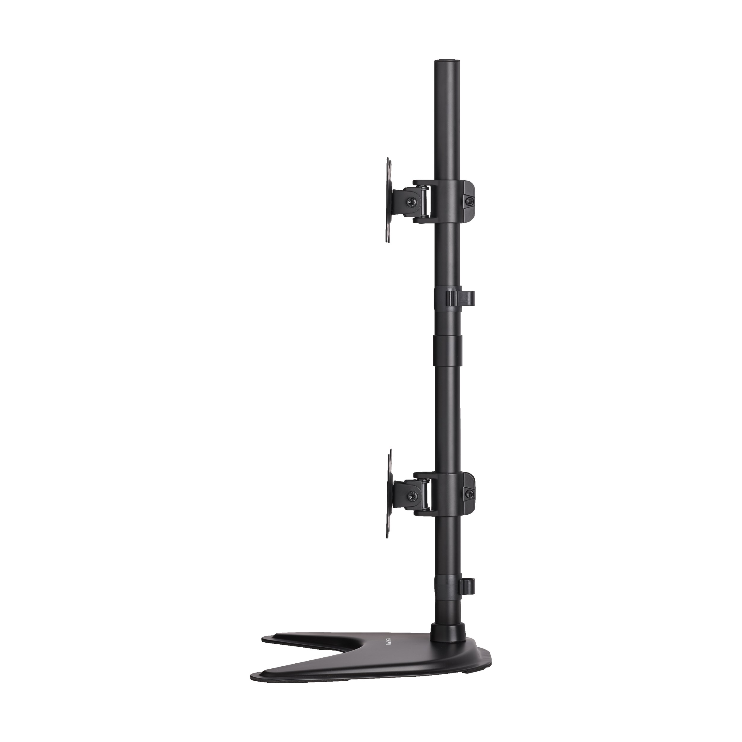 Dual Vertical Flat-Screen Desk Stand/Clamp Mount, 15 in. to 27 in. Flat ...