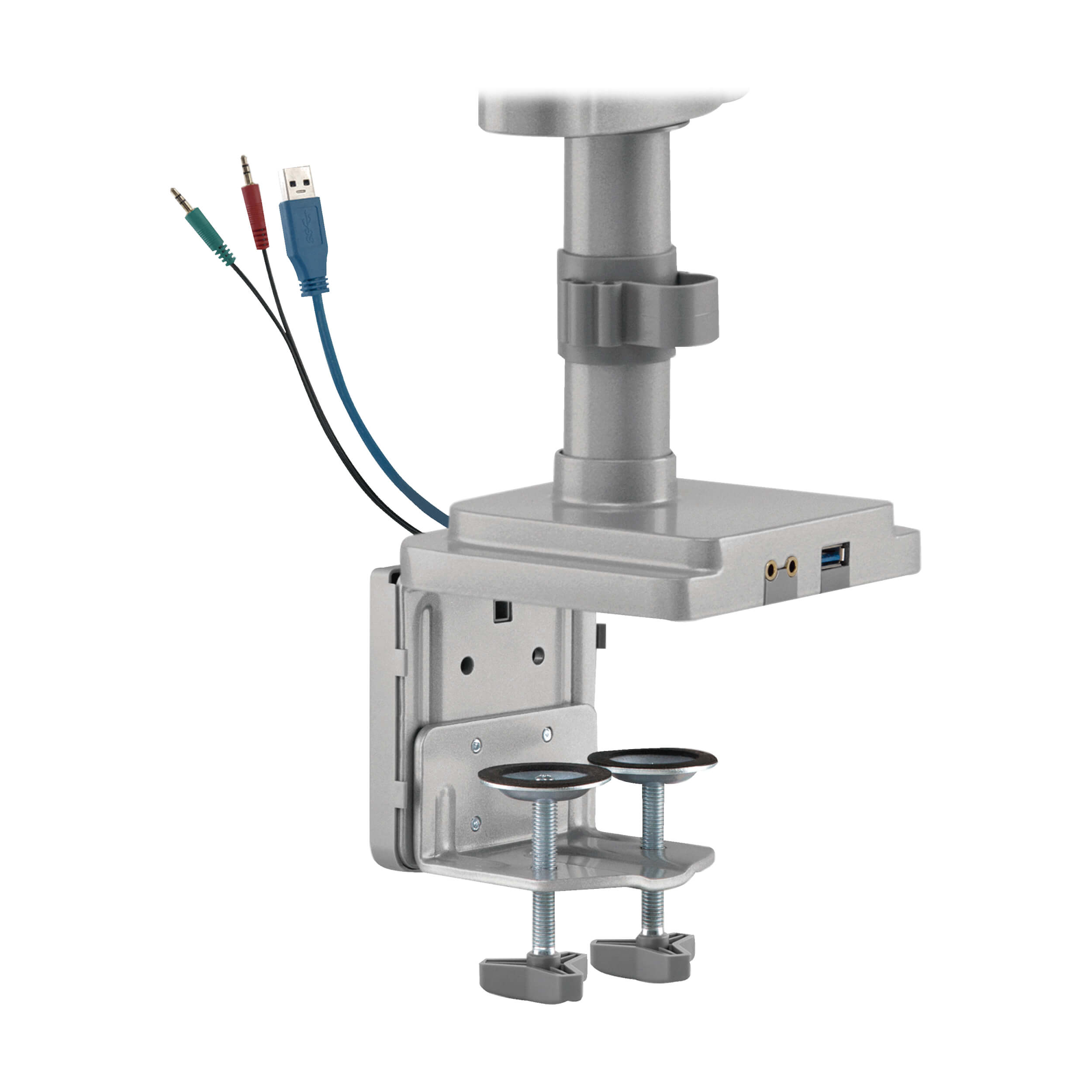 Triple Full Motion Gas Spring Flex Arm Mount for 17-in to 30-in ...