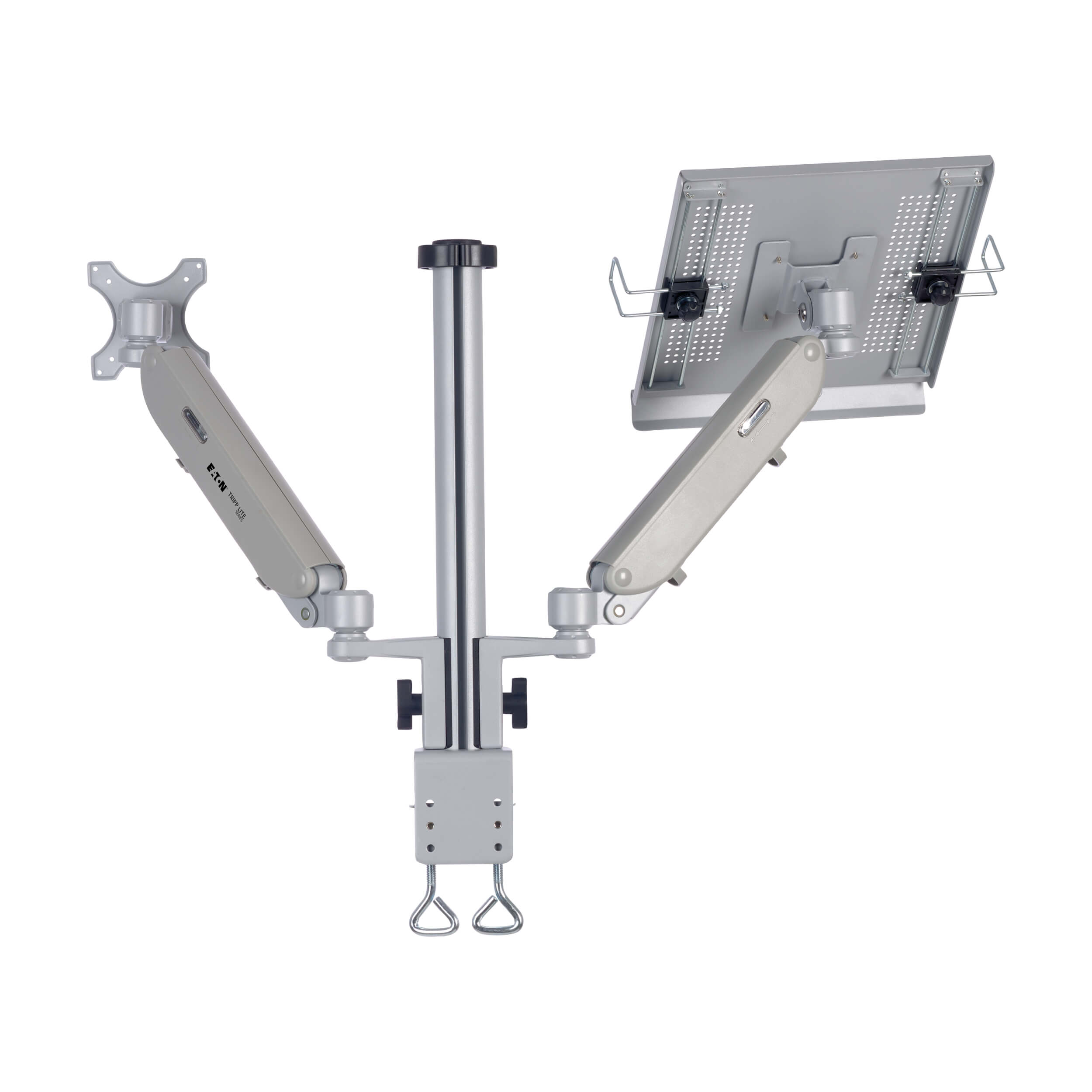 Desktop Mount for Laptops and 17” to 32” Displays, Aluminum | Eaton