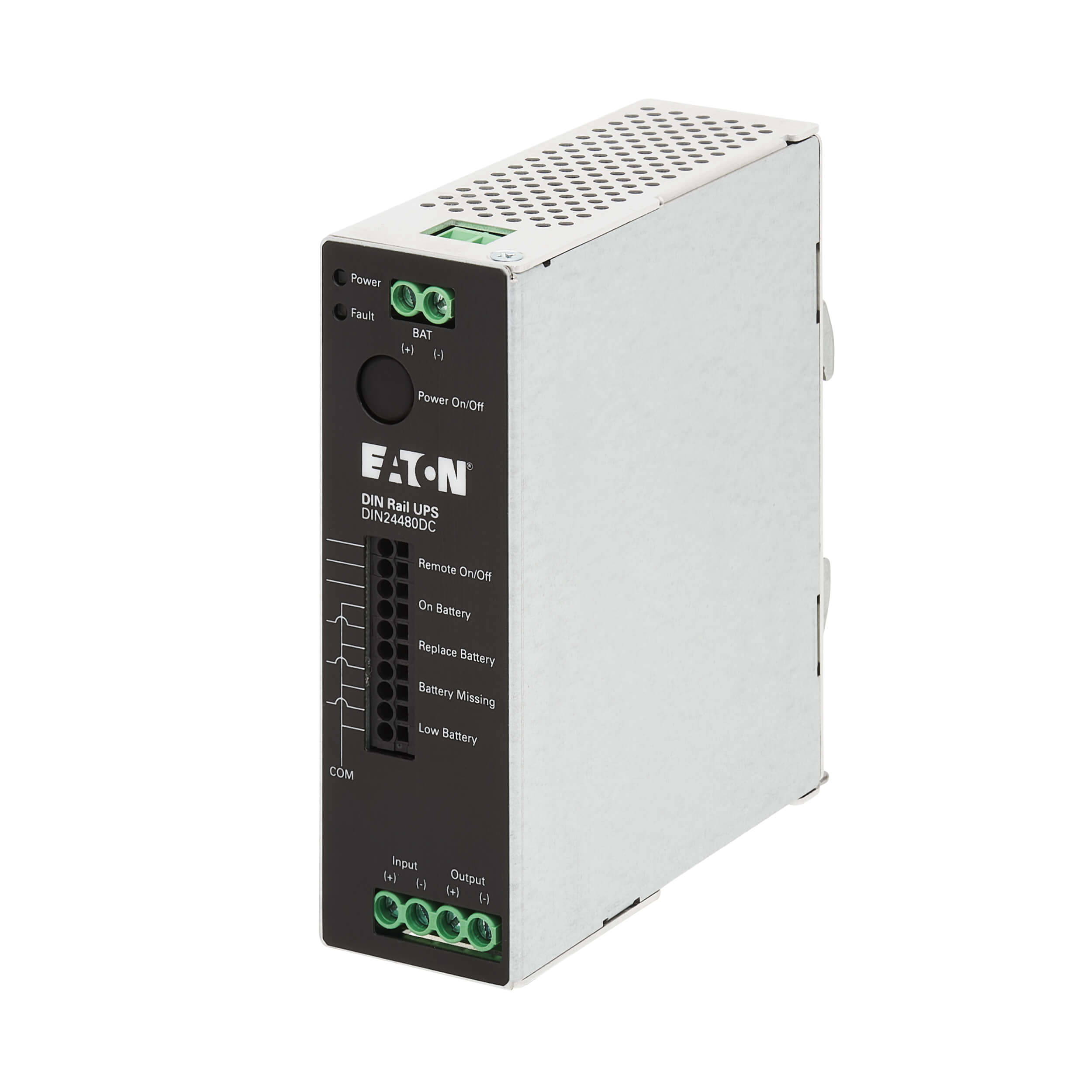 480W DIN Rail DC UPS System for Industrial Machine Control | Eaton