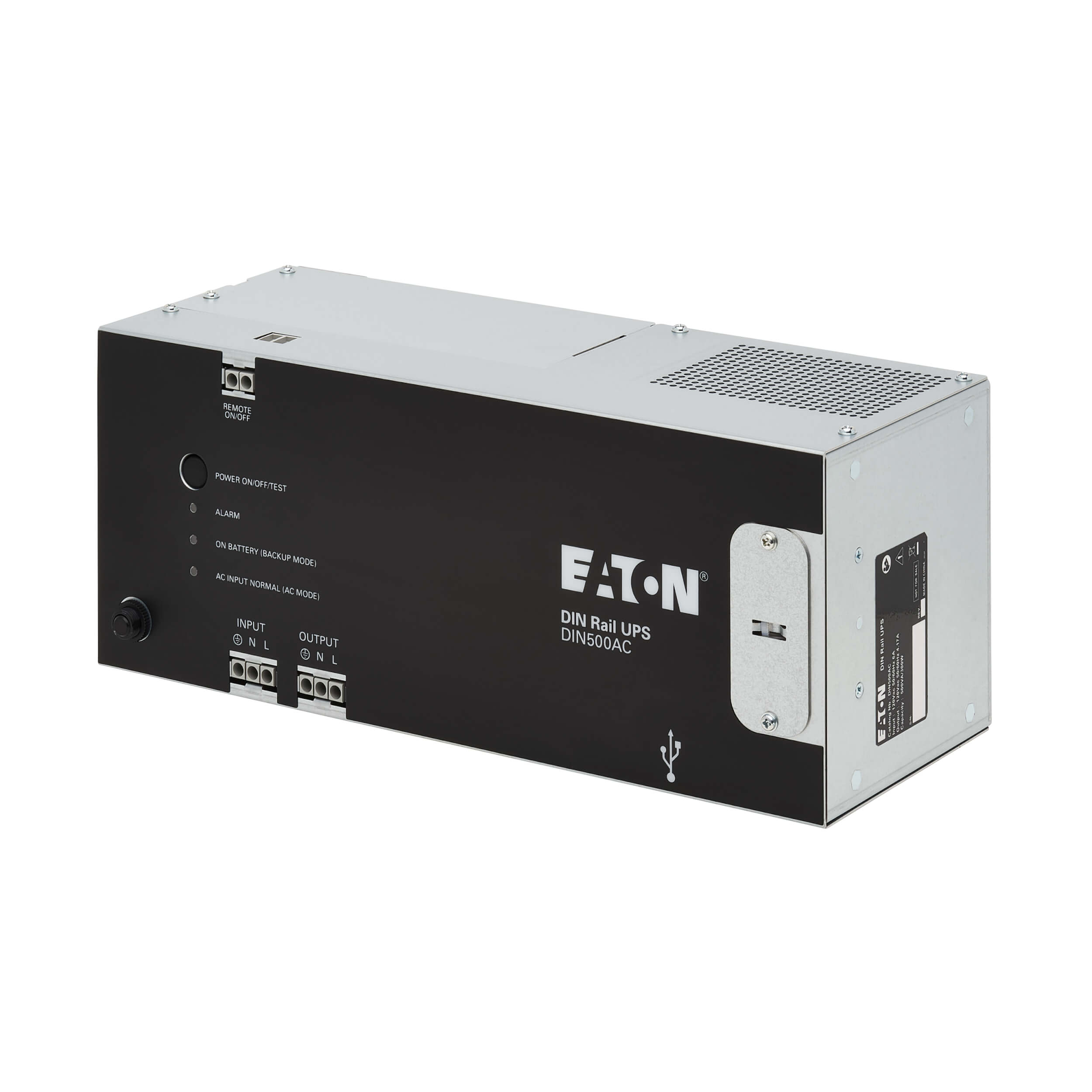 500VA DIN Rail AC UPS System for Industrial Machine Control | Eaton