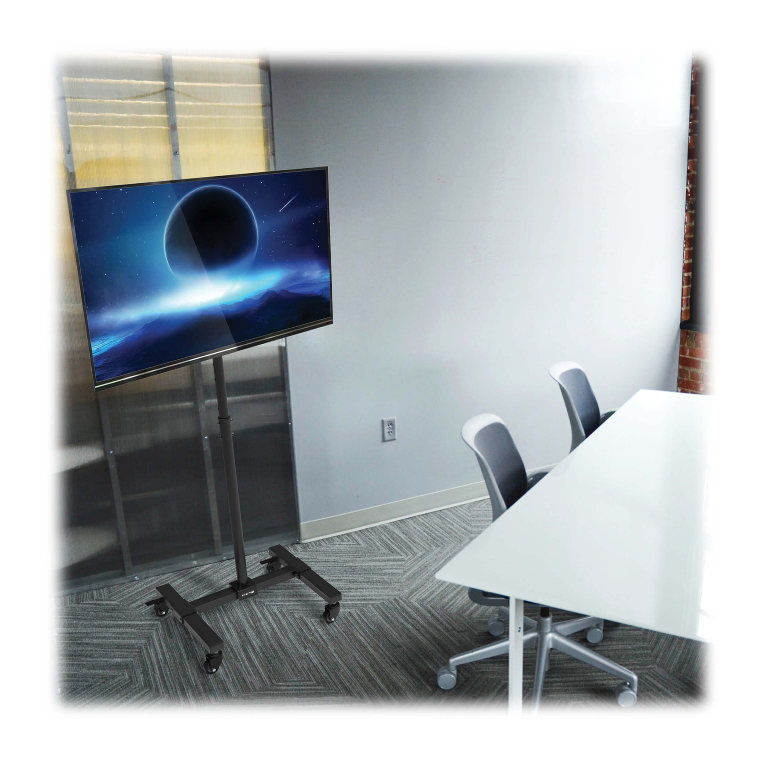 Rolling TV Monitor Cart for 13 to 42-inch Screens | Eaton