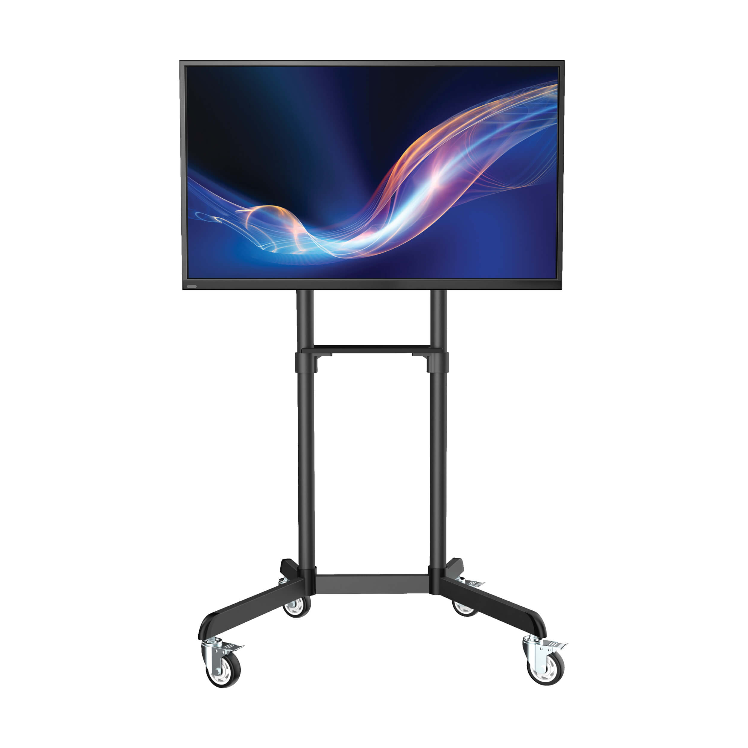Rolling TV Monitor Cart 37-in to 70-in, Rotating Screen | Eaton