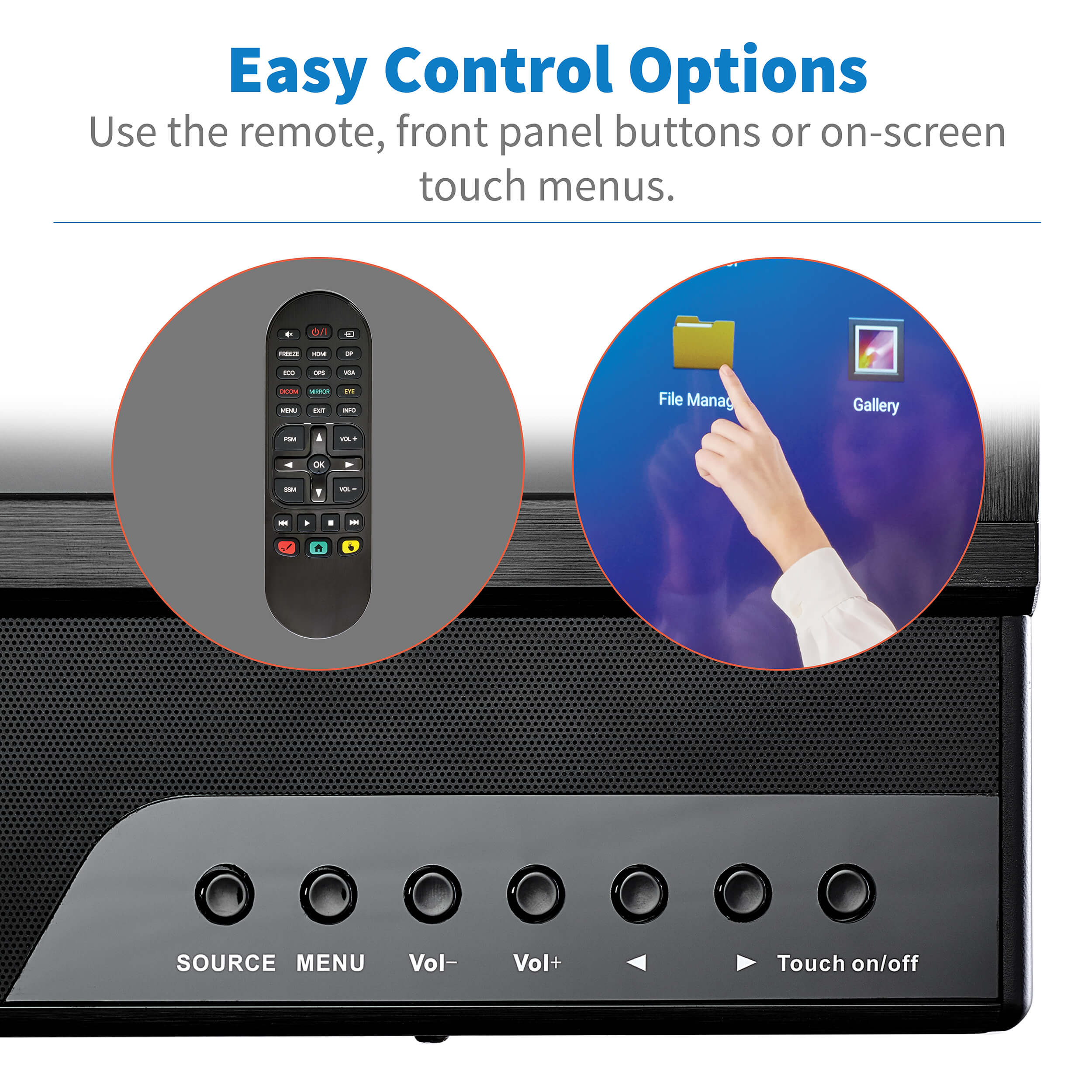 Mobile Interactive Touchscreen Display with Built-In PC | Eaton Tripp Lite