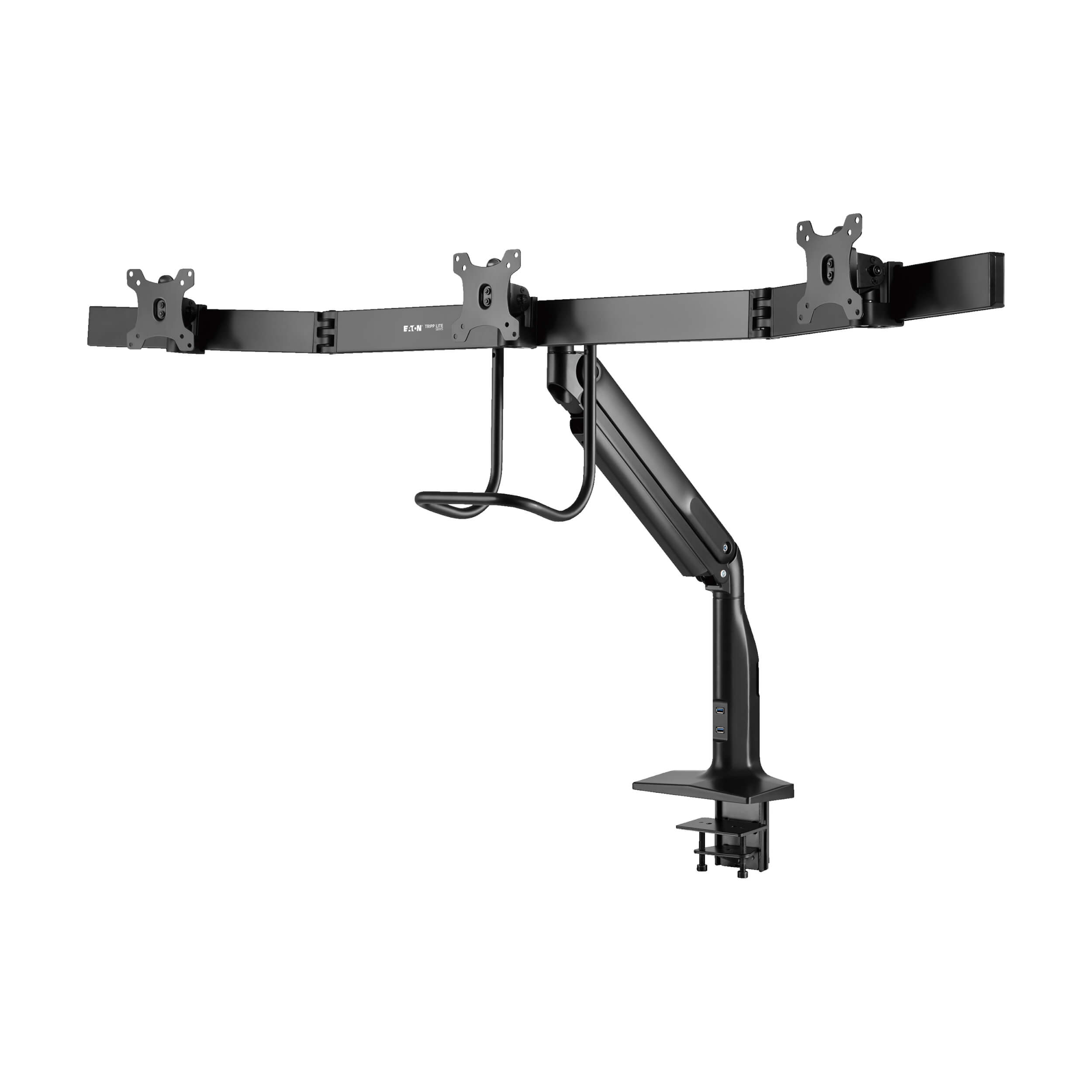 Triple-Display Desk Clamp or Grommet for 17-32-inch Displays ...
