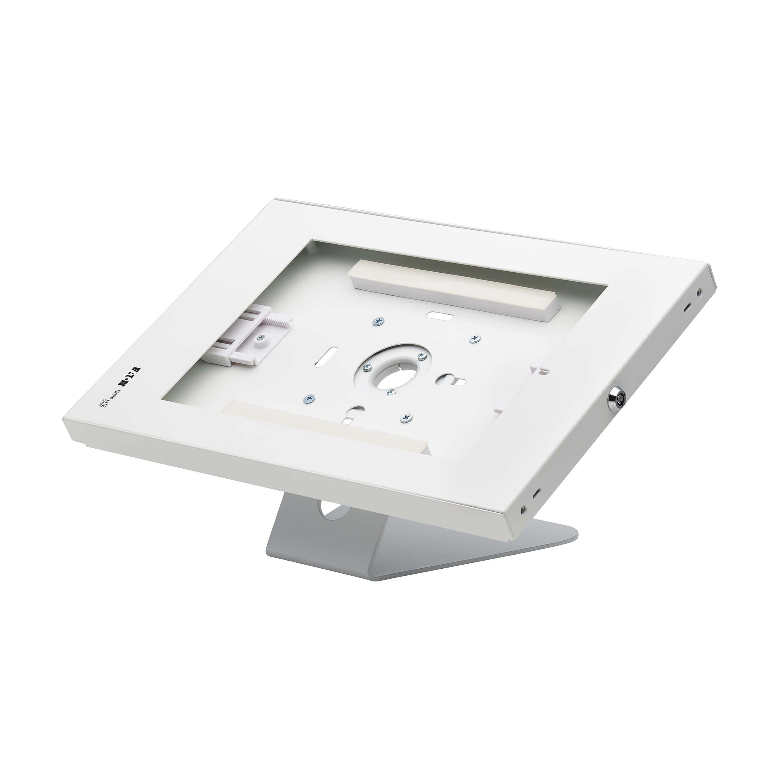 Secure Tablet Desktop or Wall Mount, White | Eaton