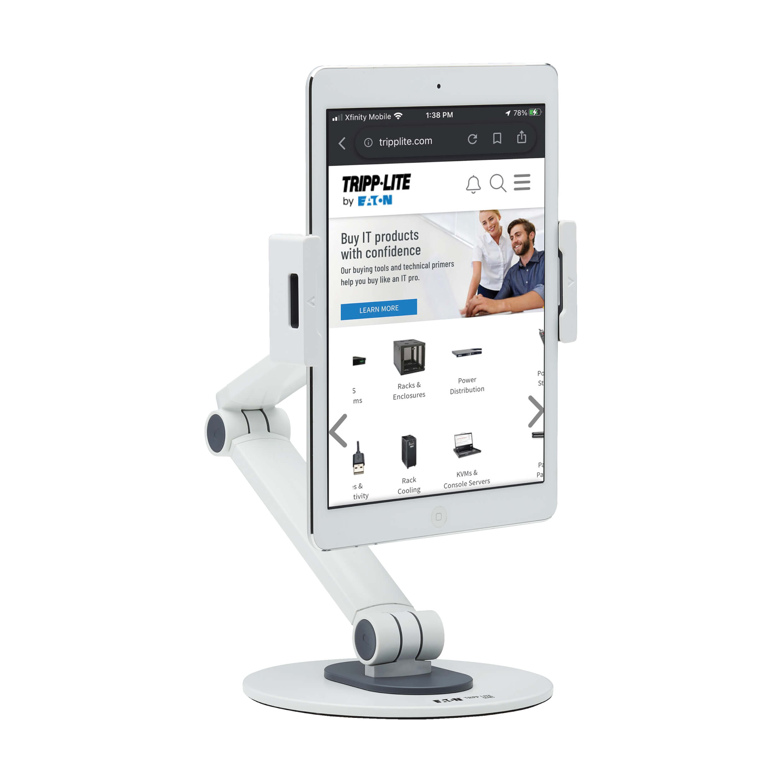 Height-Adjustable Phone and Tablet Stand | Eaton