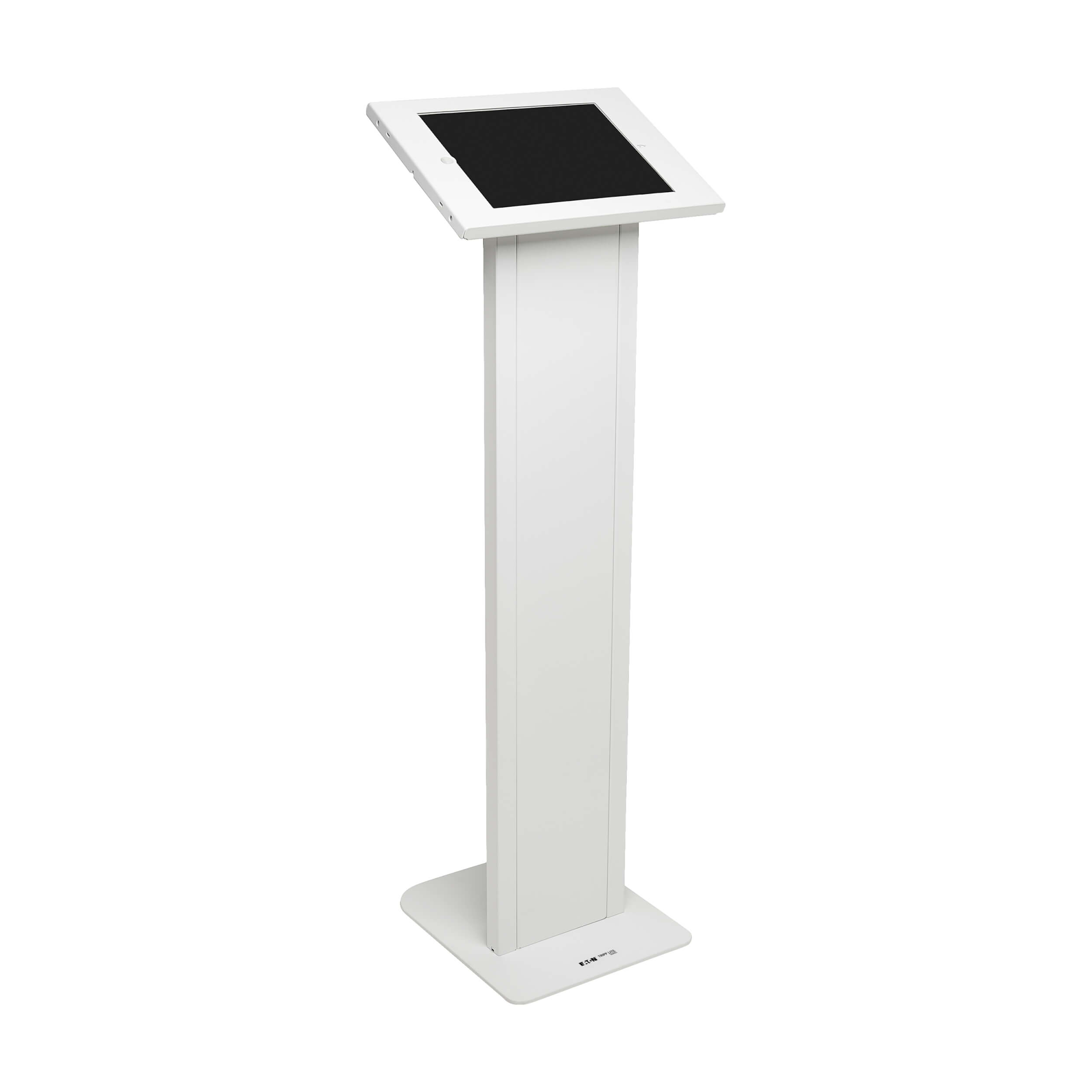 Secure Tablet Floor Stand, White | Eaton
