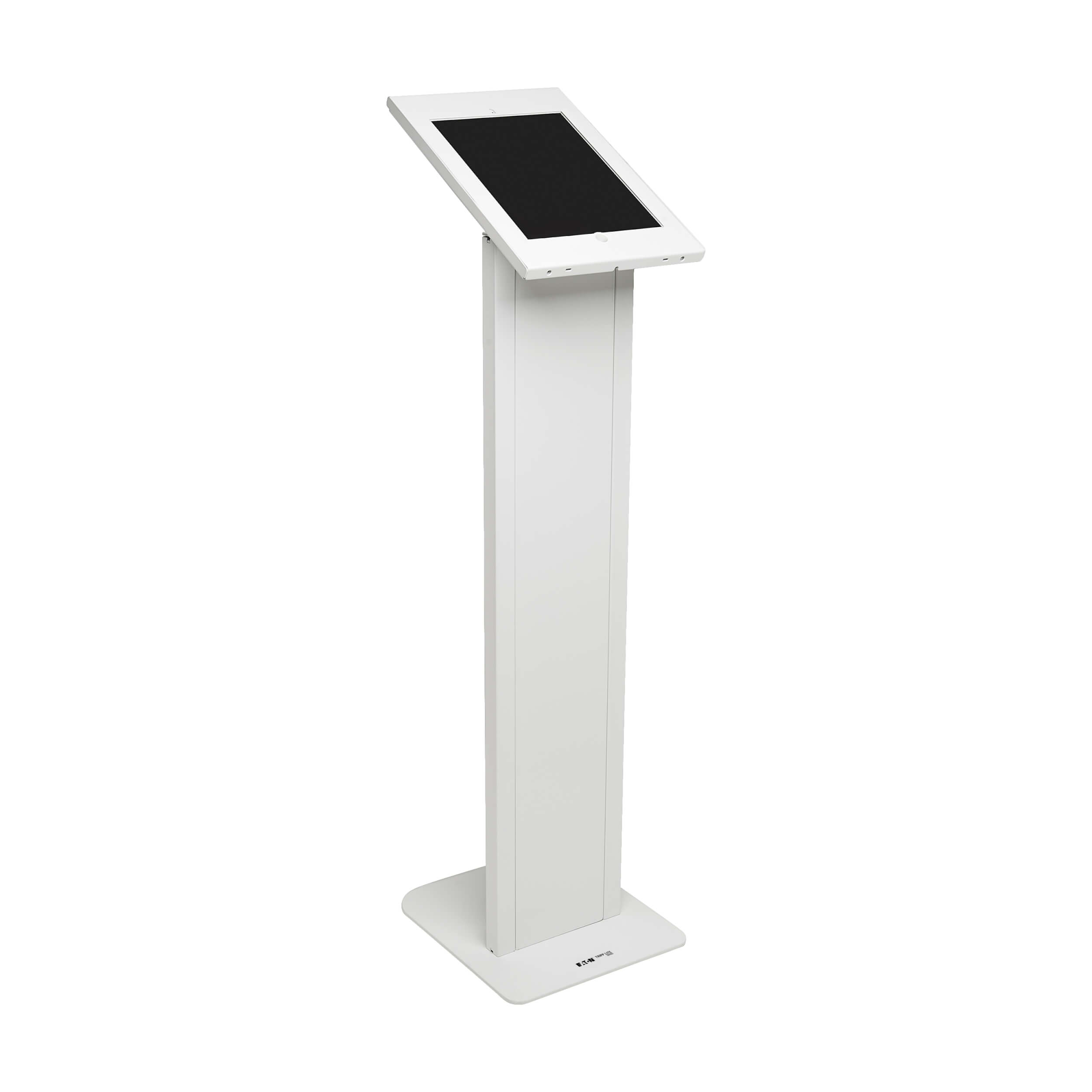 Secure Tablet Floor Stand, White | Eaton