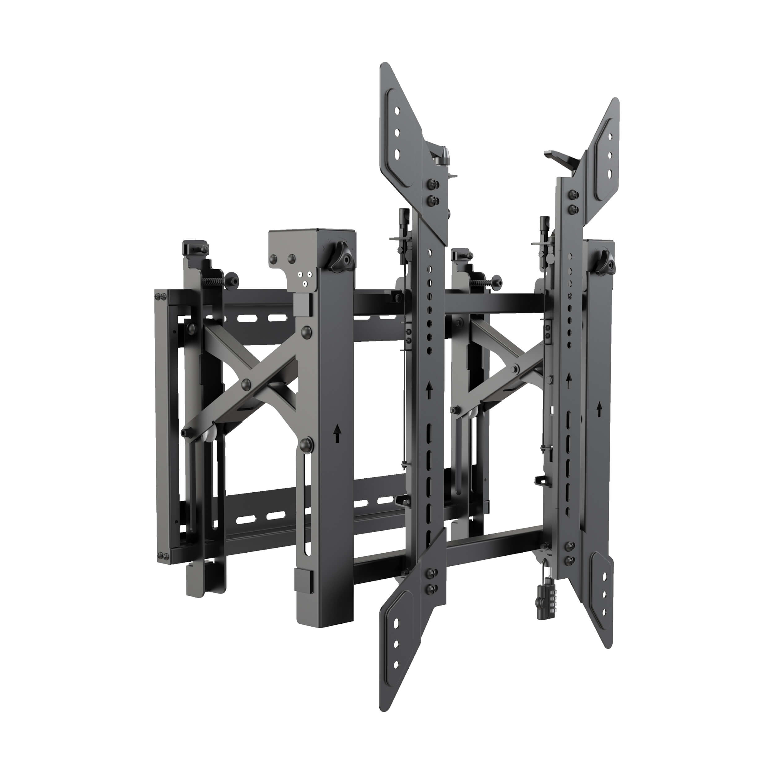Secure TV Wall Mount for 45 to 70-inch Displays, Portrait | Eaton