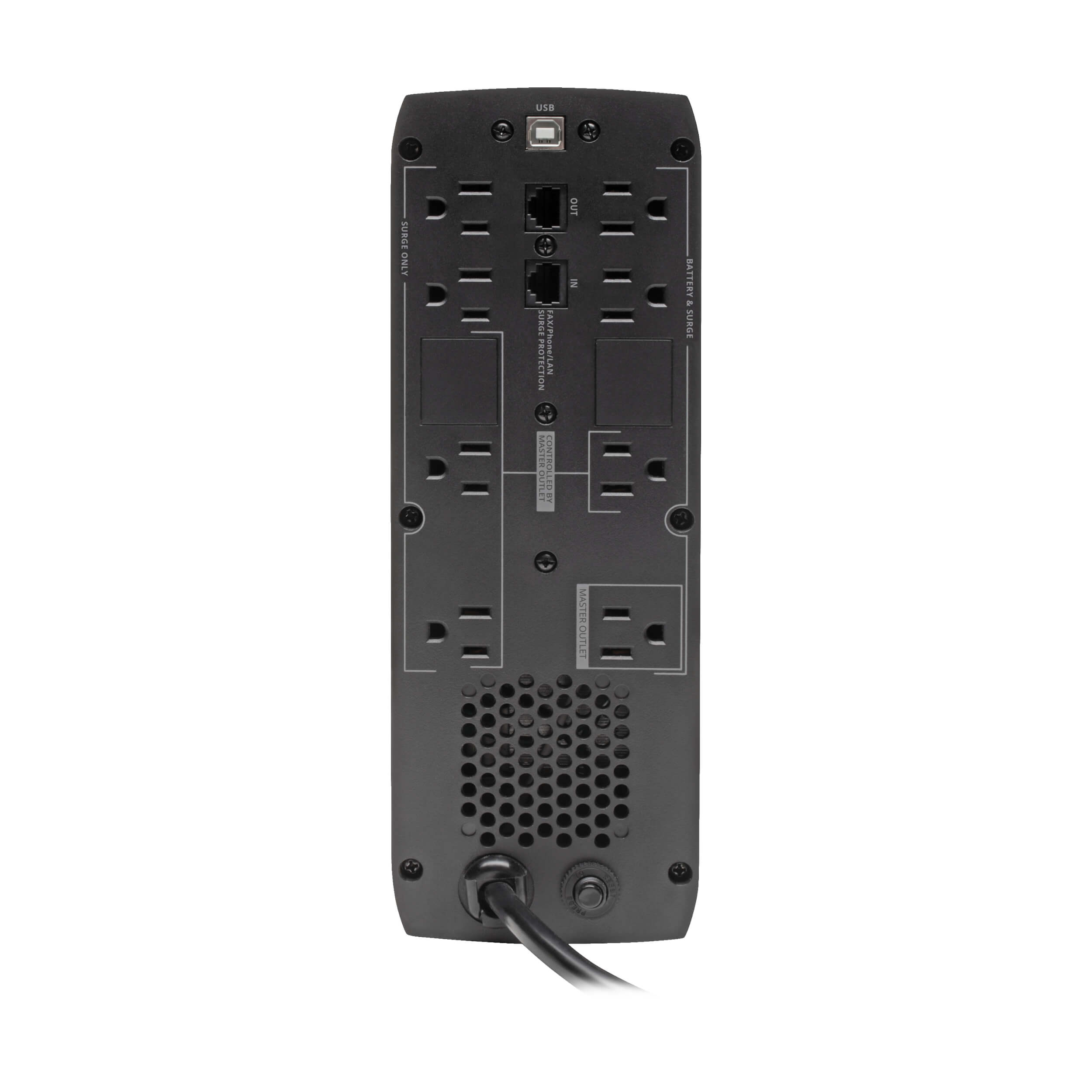 Line Interactive UPS System, USB, AVR, 8 Outlets, 1000VA | Eaton