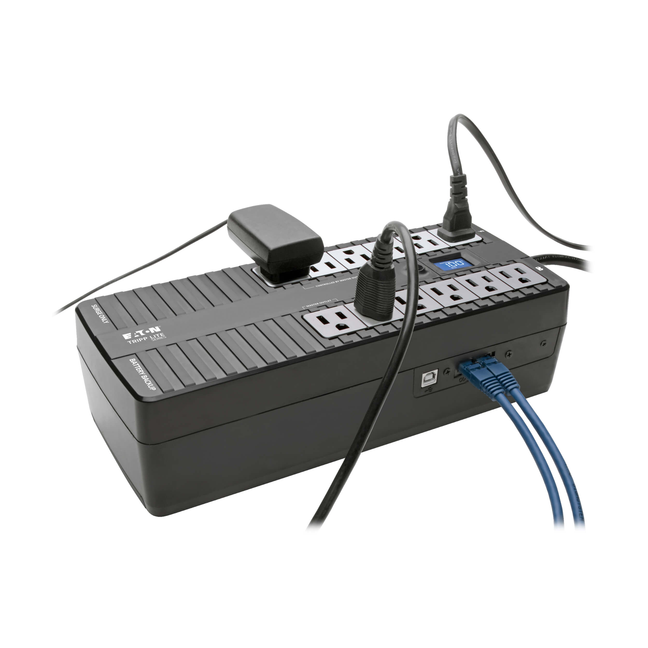 ECO Series 120V 850VA 425W Energy-Saving Standby UPS with USB, LCD and ...