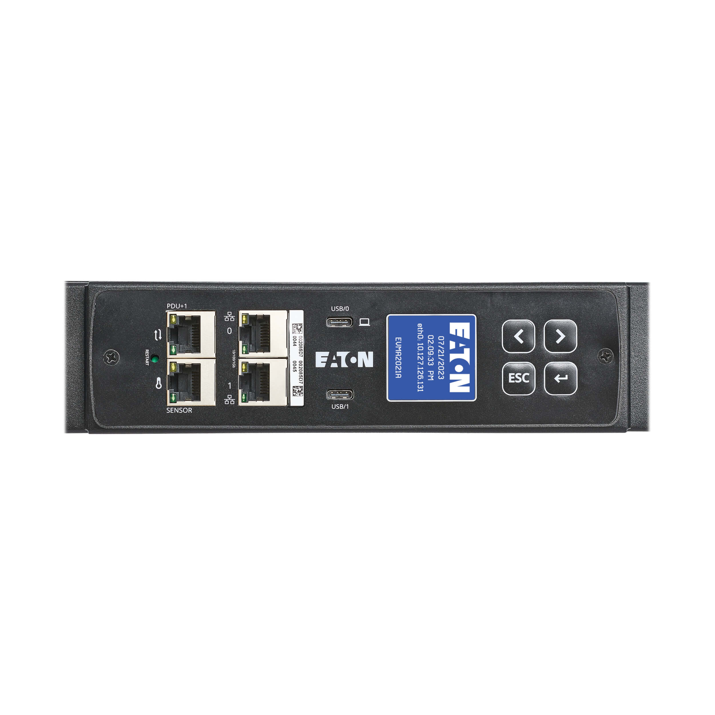 3-Phase Managed Rack PDU, 120V 208V, 24 Outlets, 20A, 5800W, 0U | Eaton