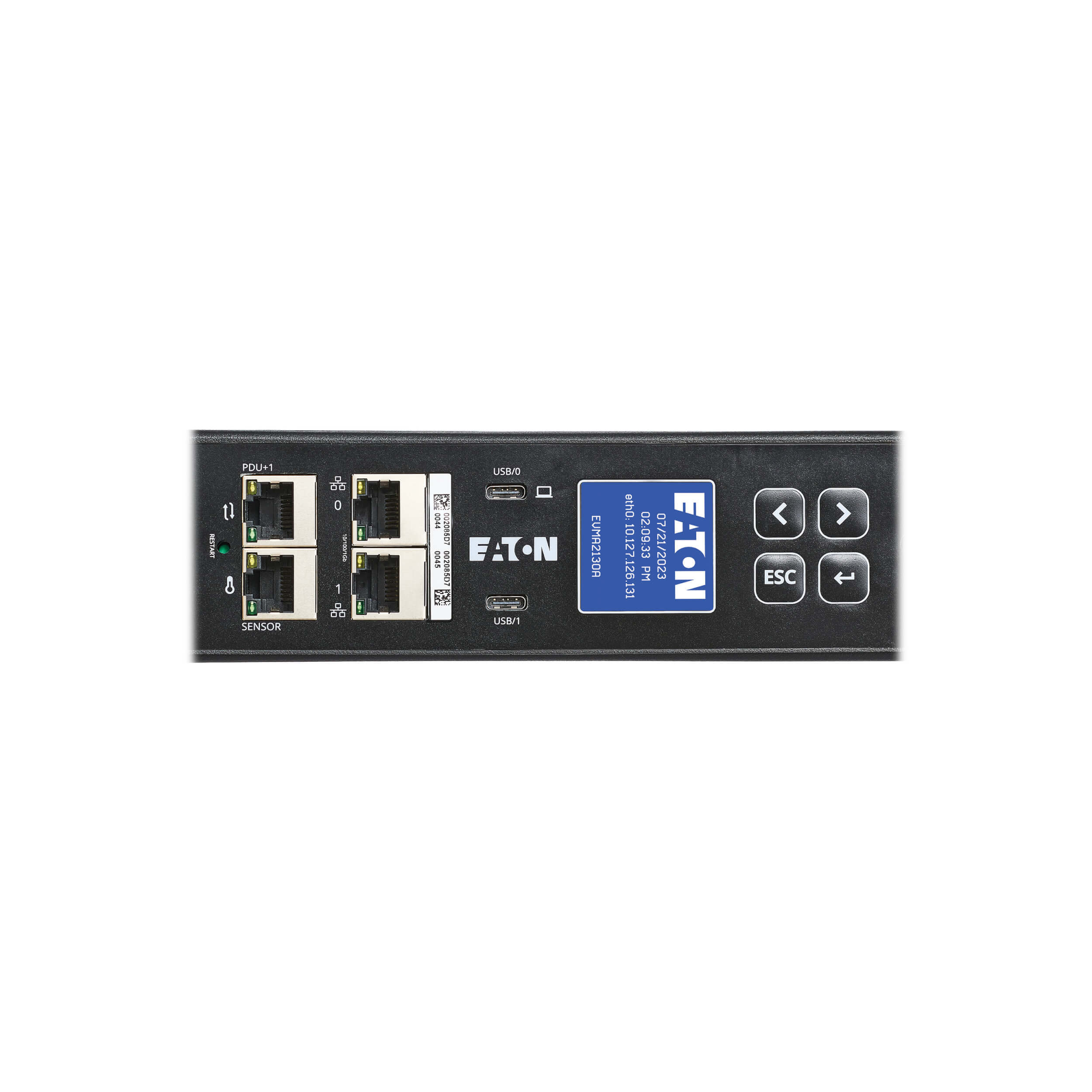 3-Phase Managed Rack PDU, 120V 208V, 24 Outlets, 30A, 8600W, 0U | Eaton