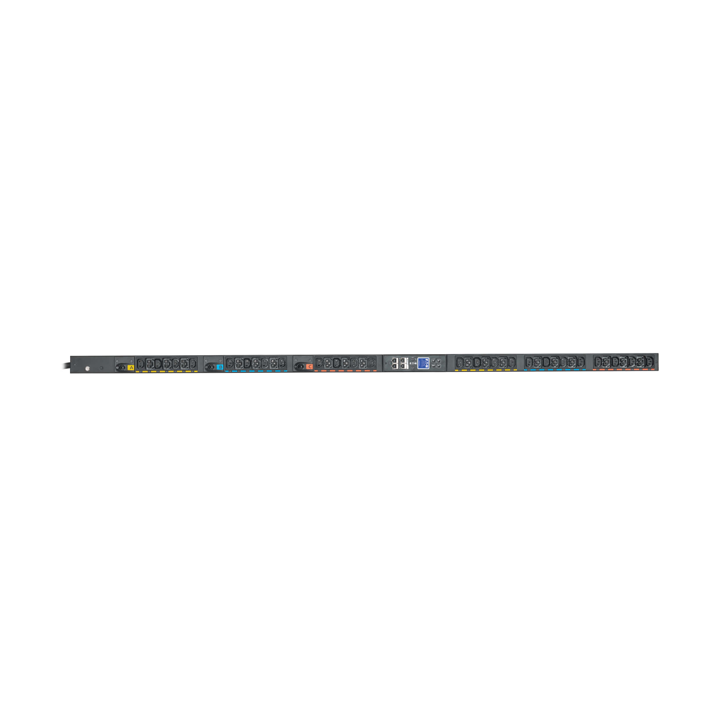 3-Phase Managed Rack PDU, 120V 208V, 42 Outlets, 24A, 8600W, 0U | Eaton