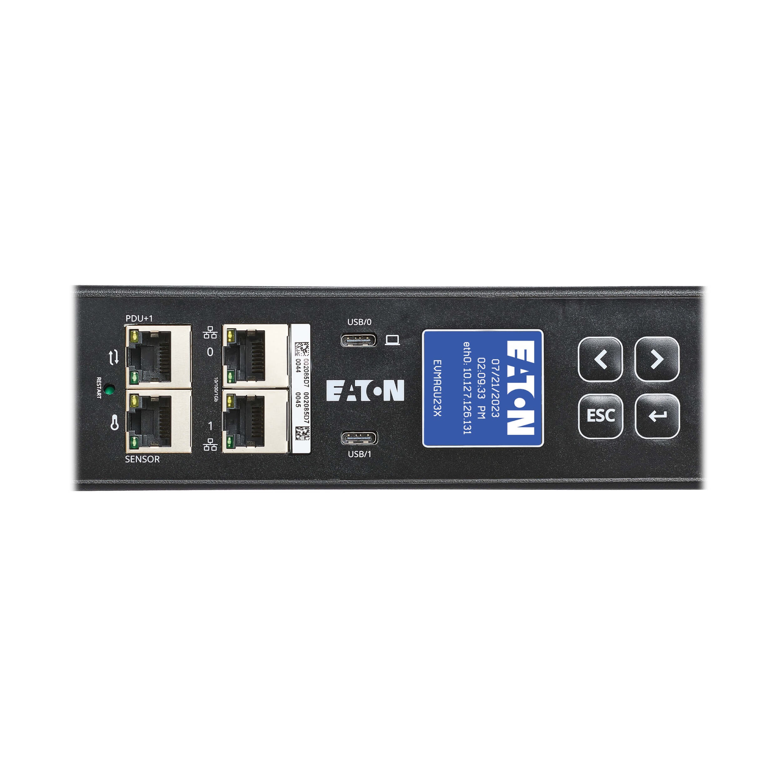 Universal-Input Managed PDU, 208V, 240V, 415V, 42 Outlets, 72 Inch, 0U ...