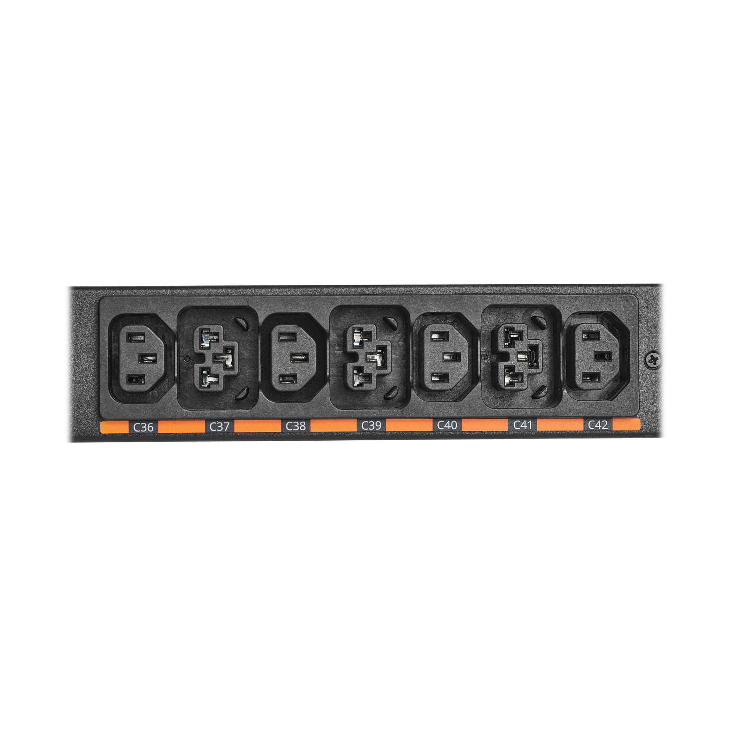 Single-Phase Managed Rack PDU, 208V, 42 Outlets, 24A, 5800W, 0U | Eaton