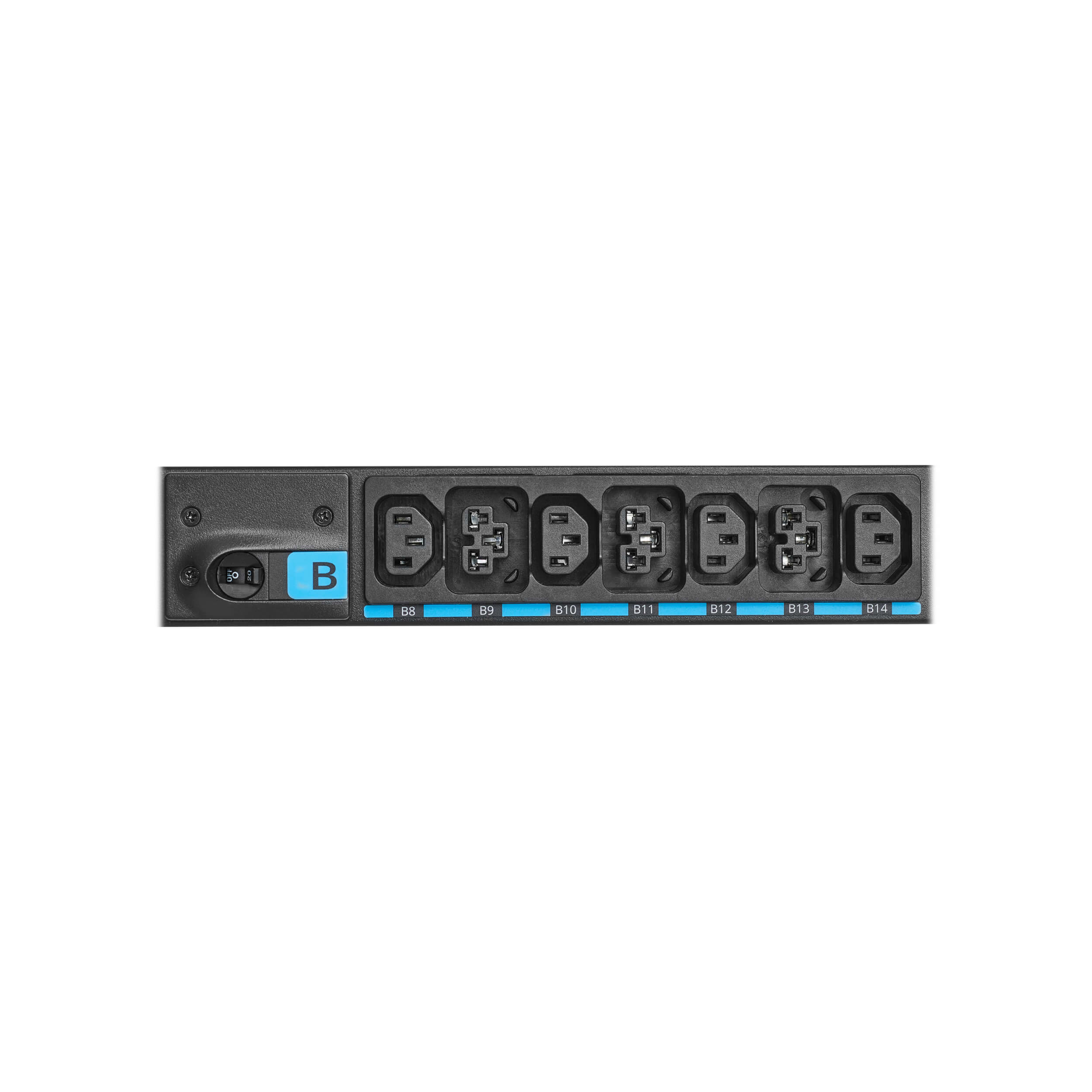 3-Phase Metered Rack PDU, 120V 208V, 42 Outlets, 24A, 8600W, 0U | Eaton