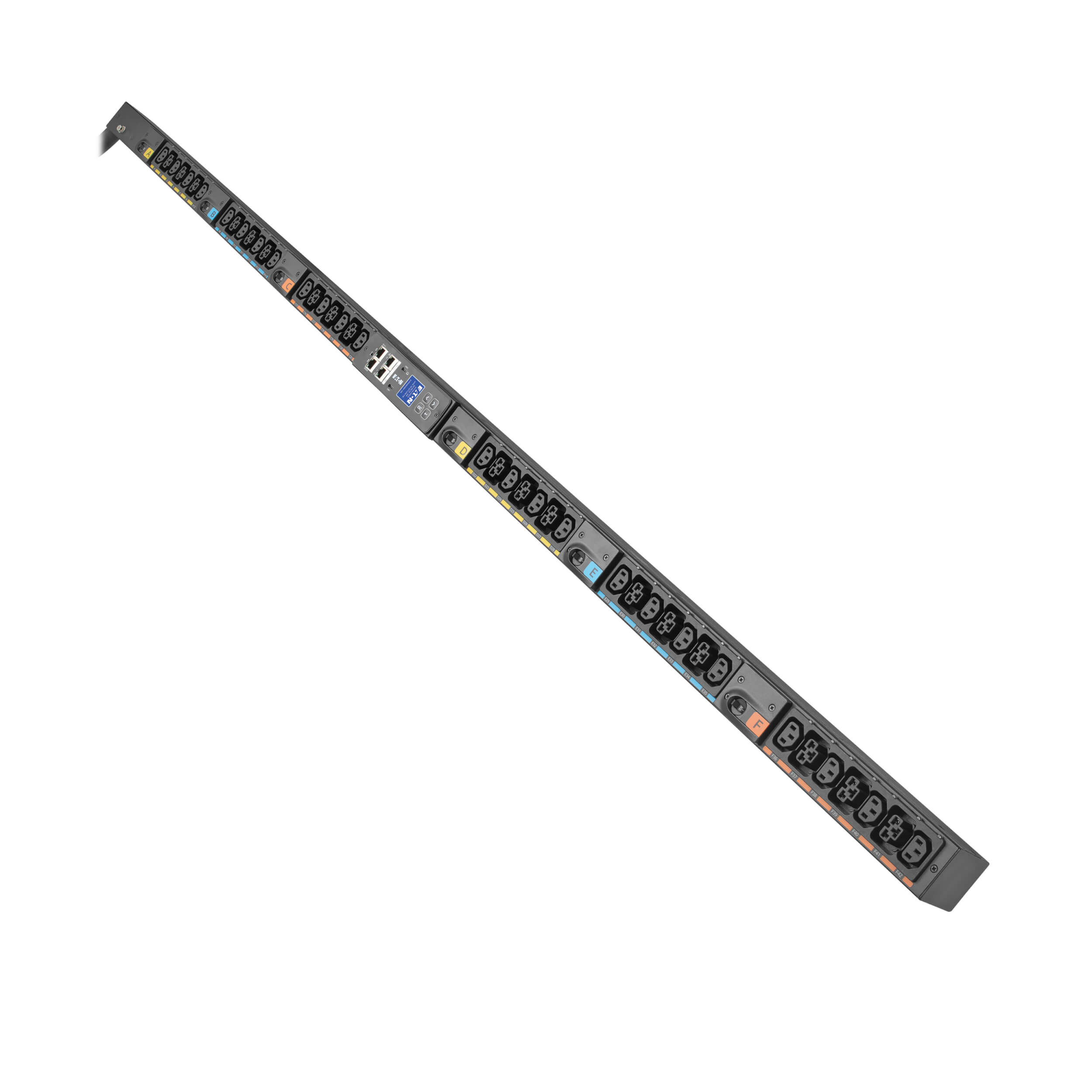 3-Phase Metered Rack PDU, 240V, 415V, 42 Outlets, 32A, 17300W, 0U | Eaton