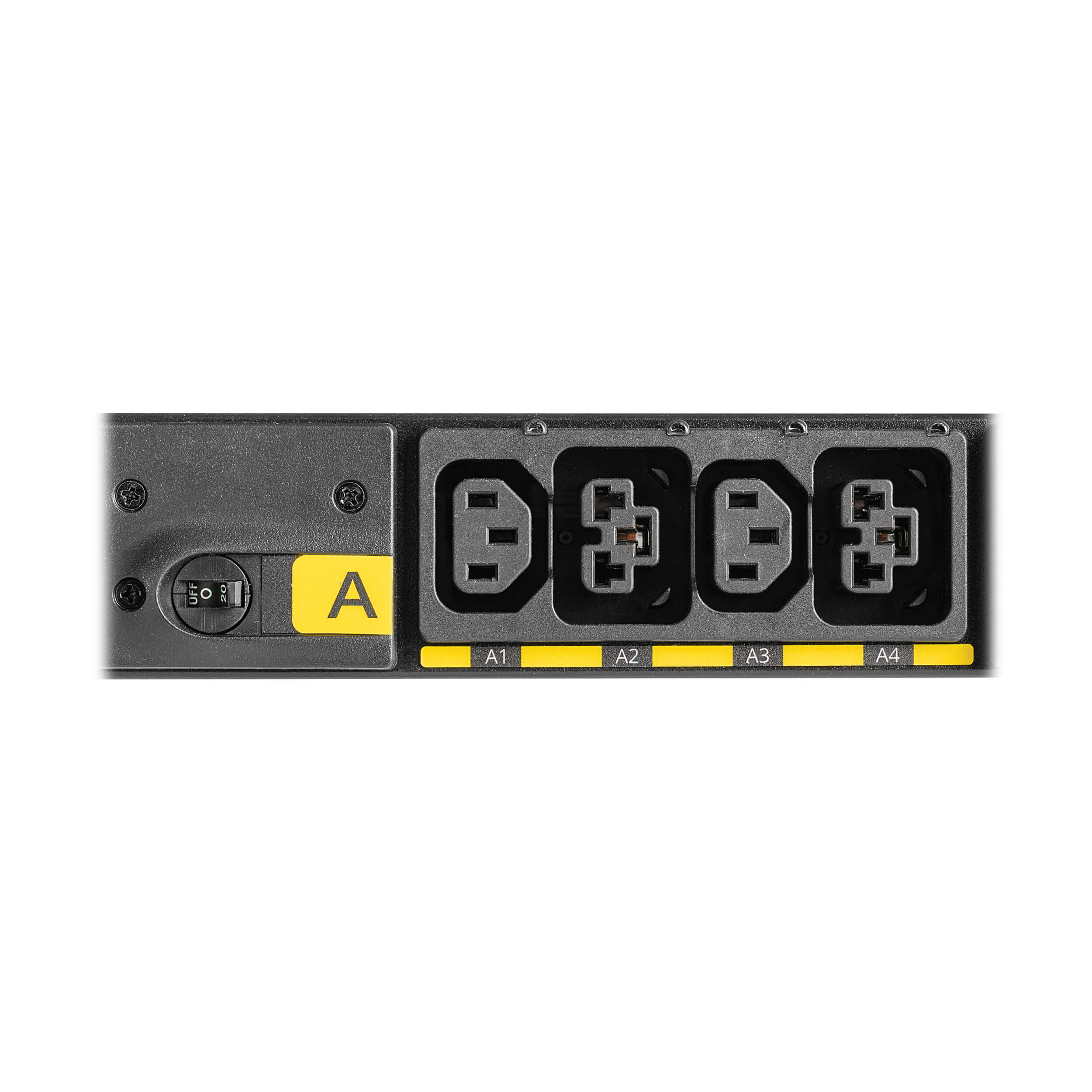 Universal-Input Metered PDU, 5kW to 23kW, 200V-415V, 24 Outlets, End ...