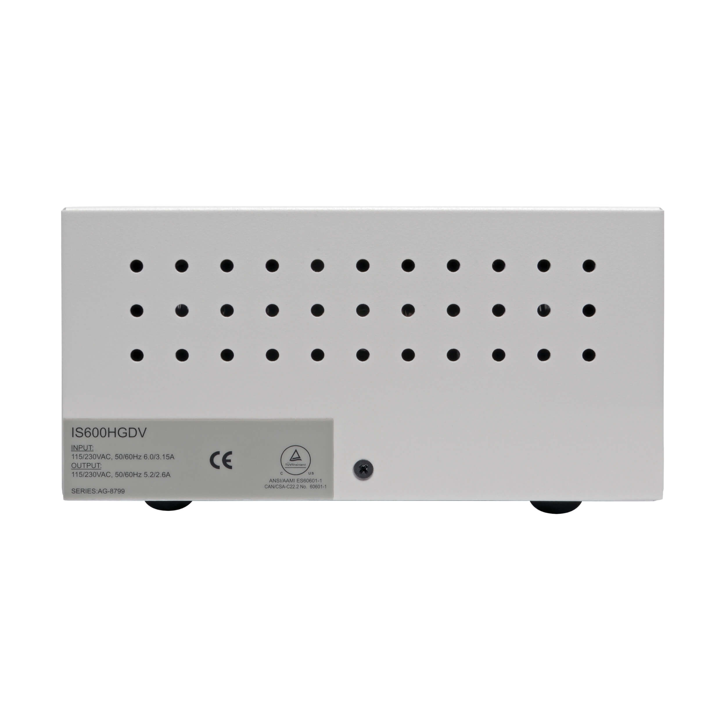 Hospital-Grade Isolation Transformer, 600W, 6 Outlet, C14/C13 | Eaton