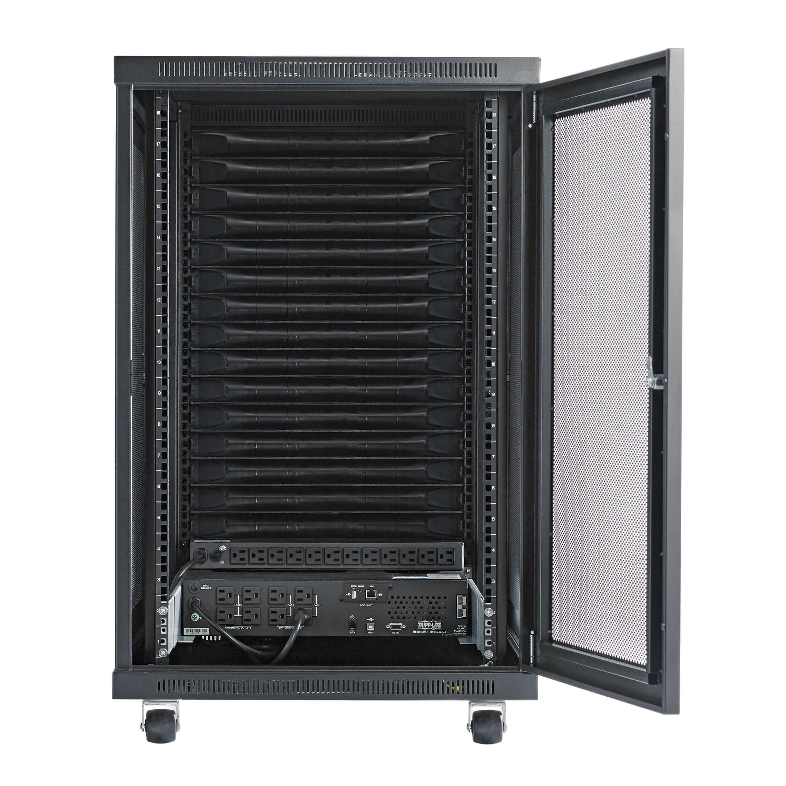 Micro Data Center - Fully Assembled 15U, Network Mgt, PDU, 230V | Eaton