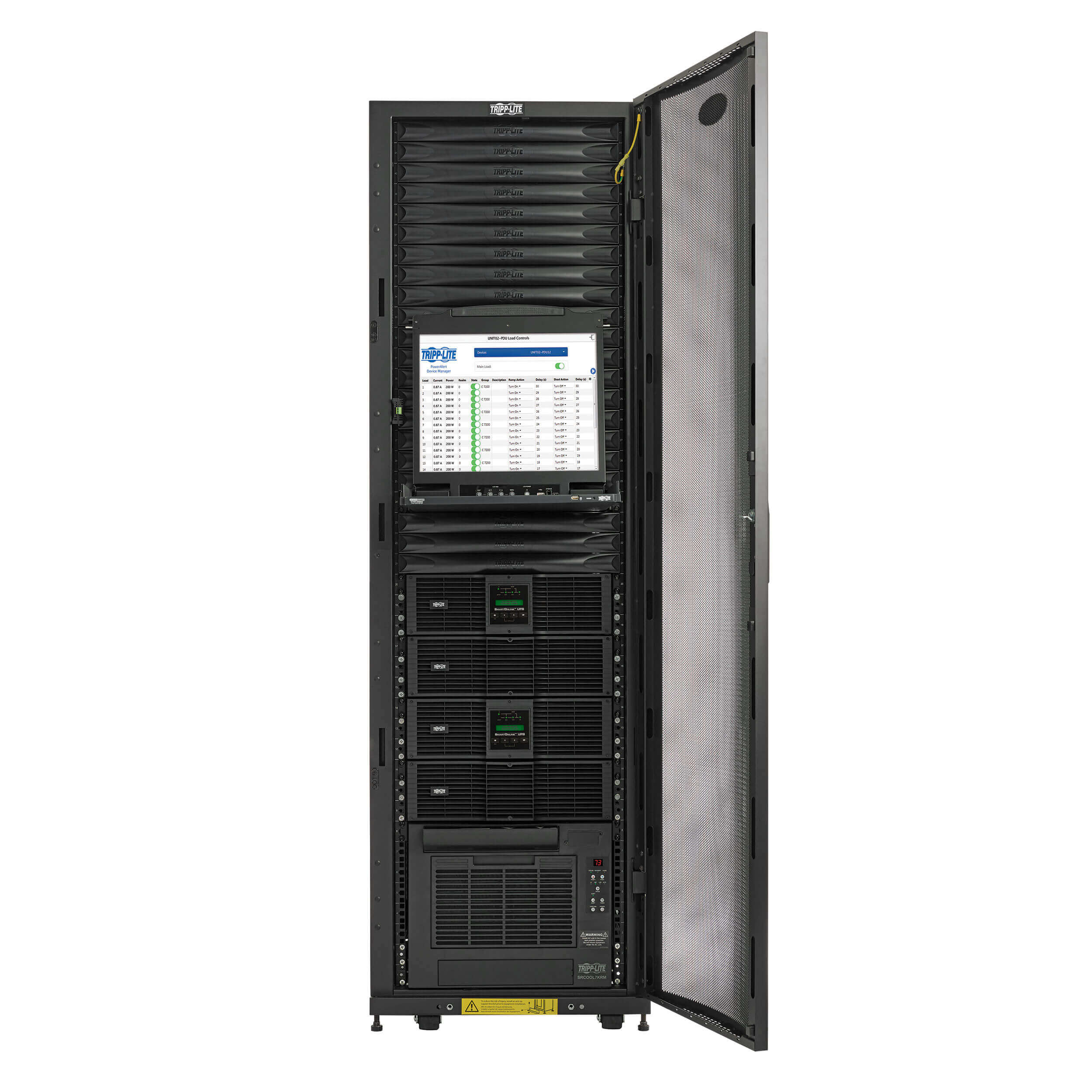 Micro Data Center - 38U, Network Management | Eaton