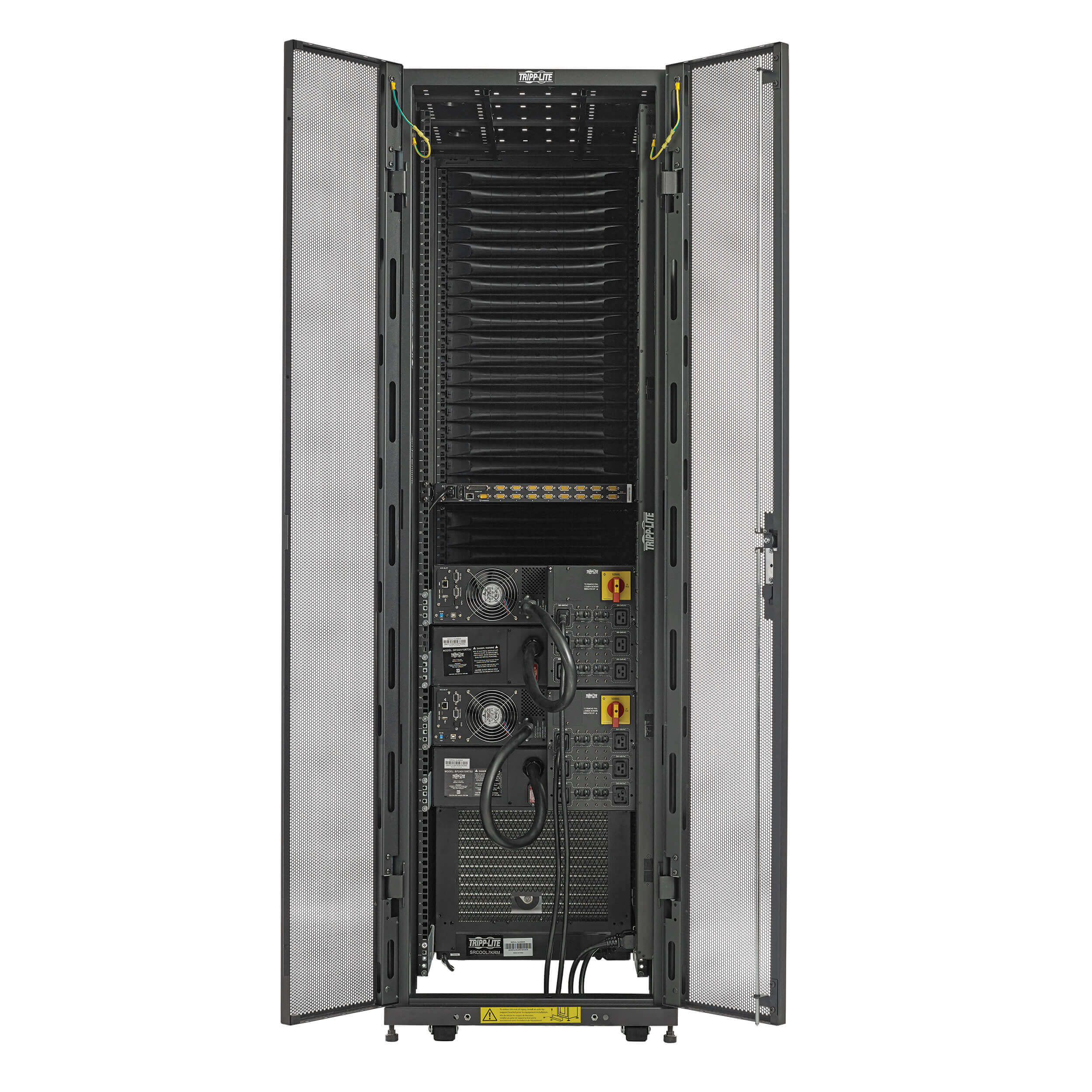 Micro Data Center - 38U, 6kVA UPS System, Network Mgt | Eaton