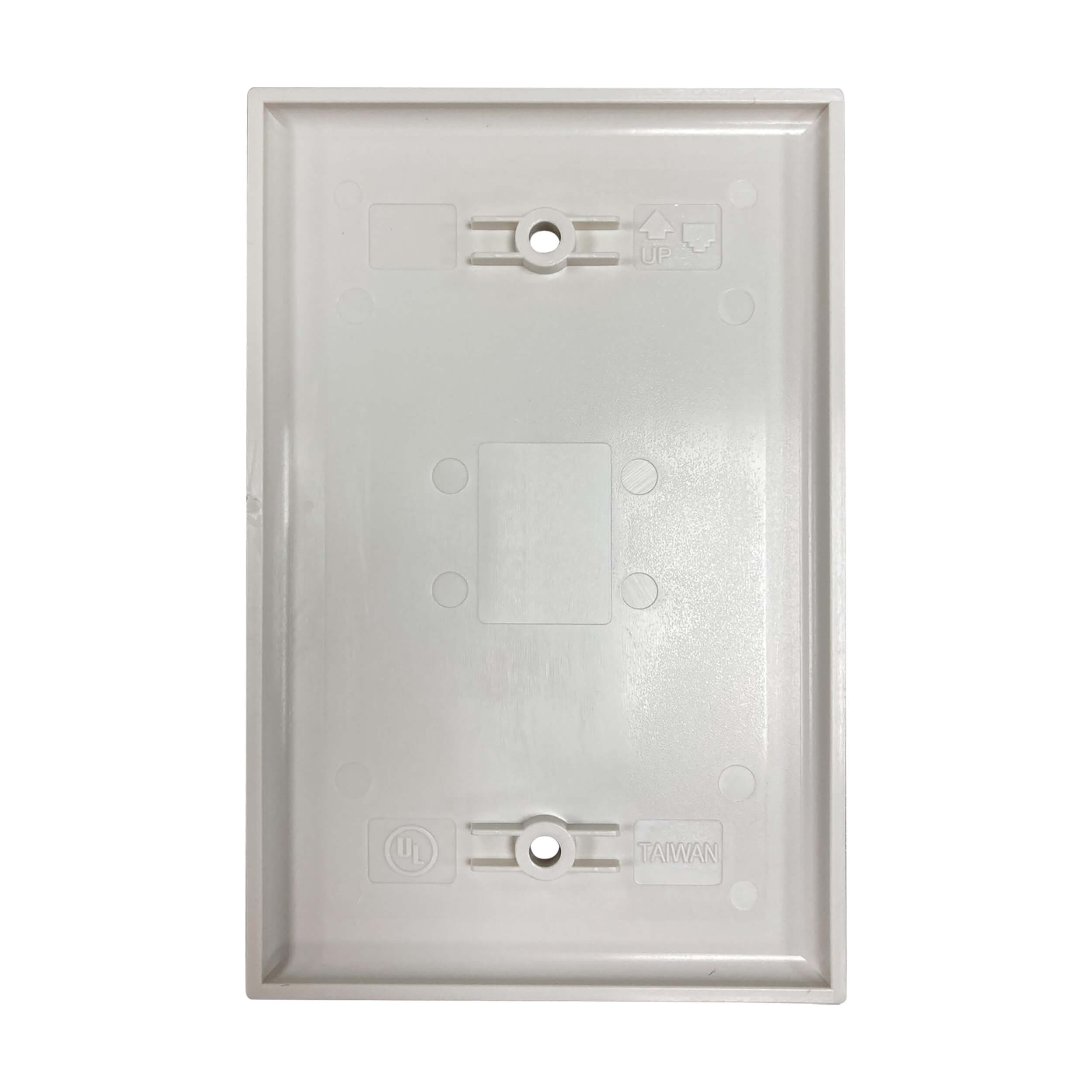 Blank Insert for Faceplate, Antibacterial, Matte Ivory | Eaton