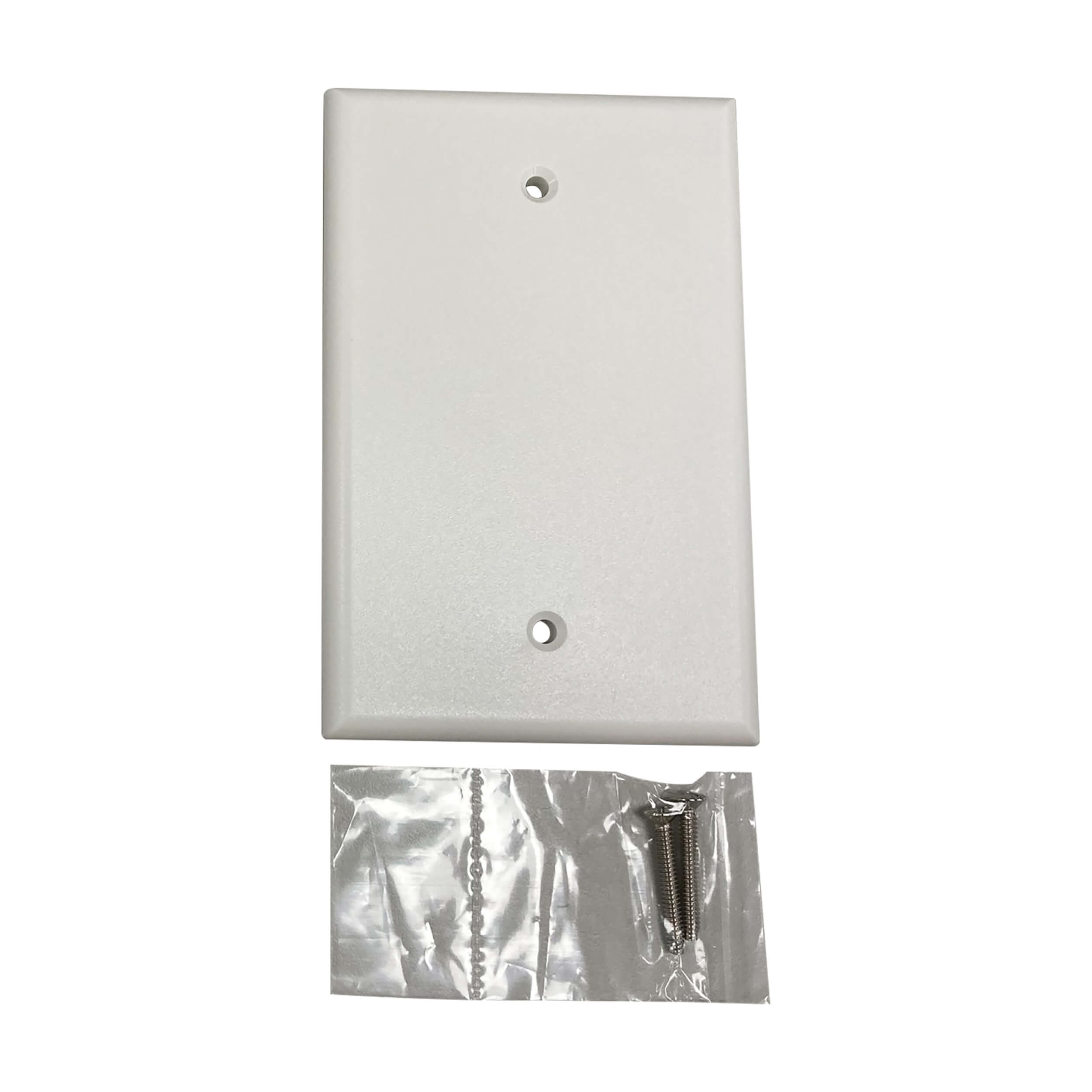 Blank Insert for Faceplate, Antibacterial, Matte Ivory | Eaton