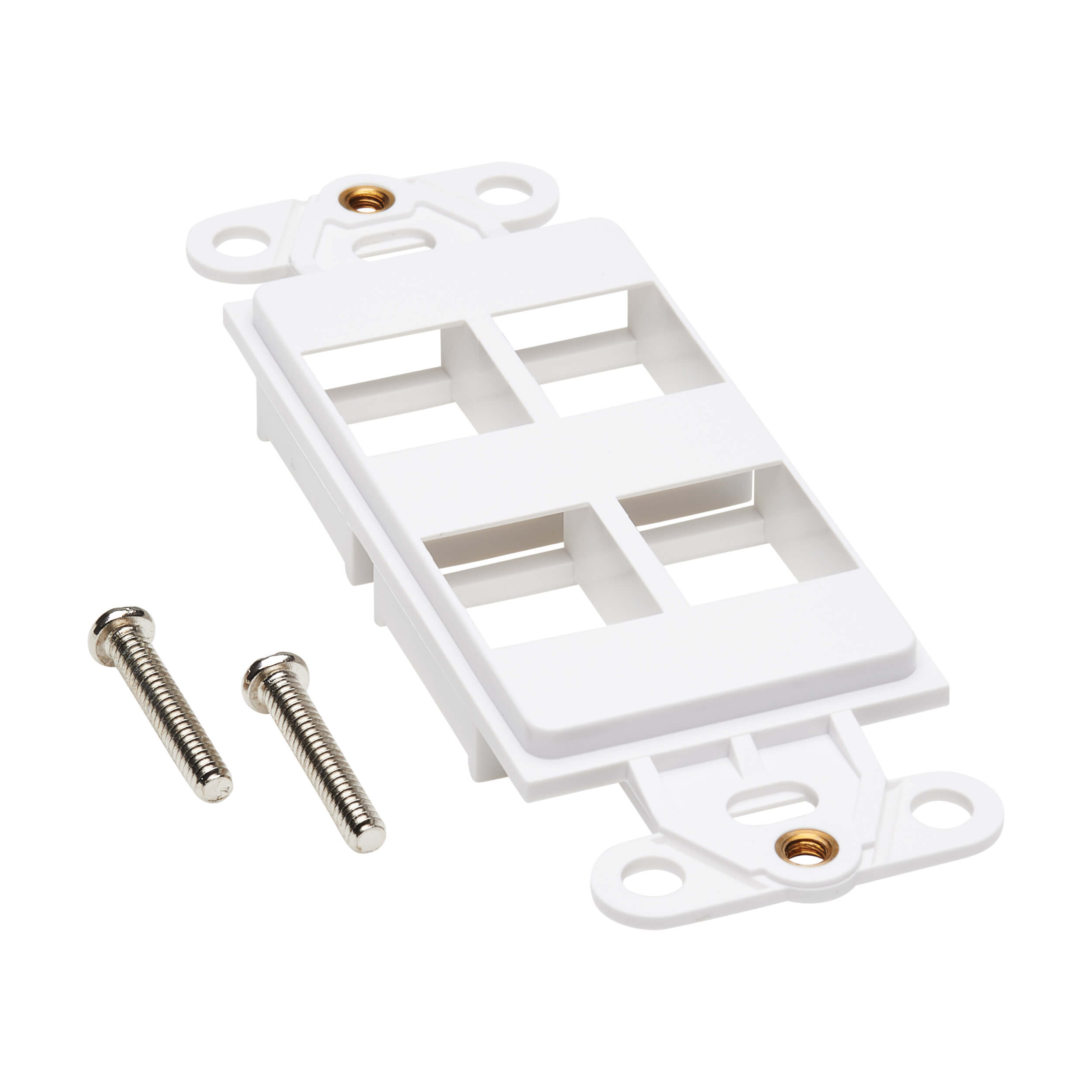 Insert for Decora Style Faceplate, 4 Port | Eaton