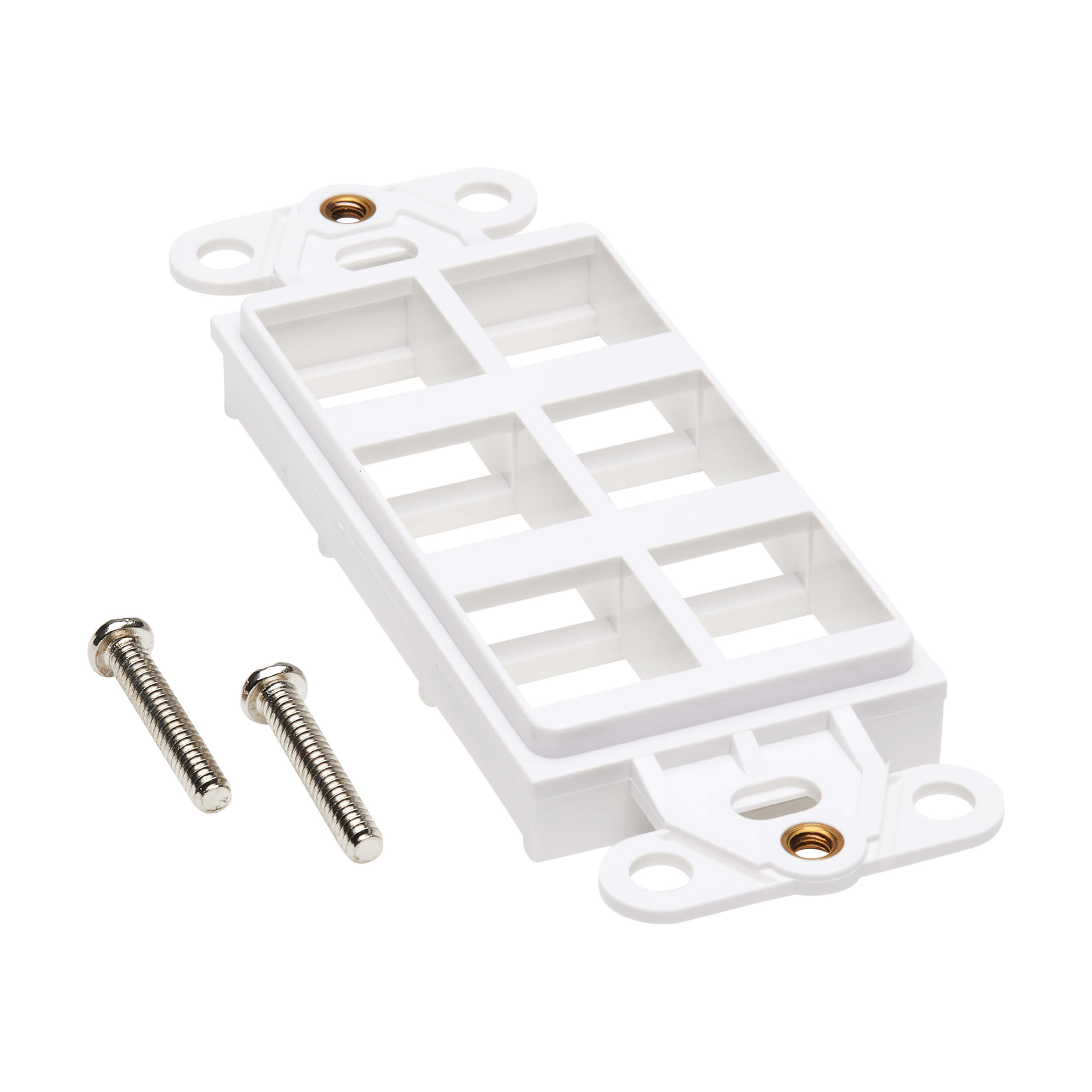 Insert for Decora Style Faceplate, 6 Port | Eaton