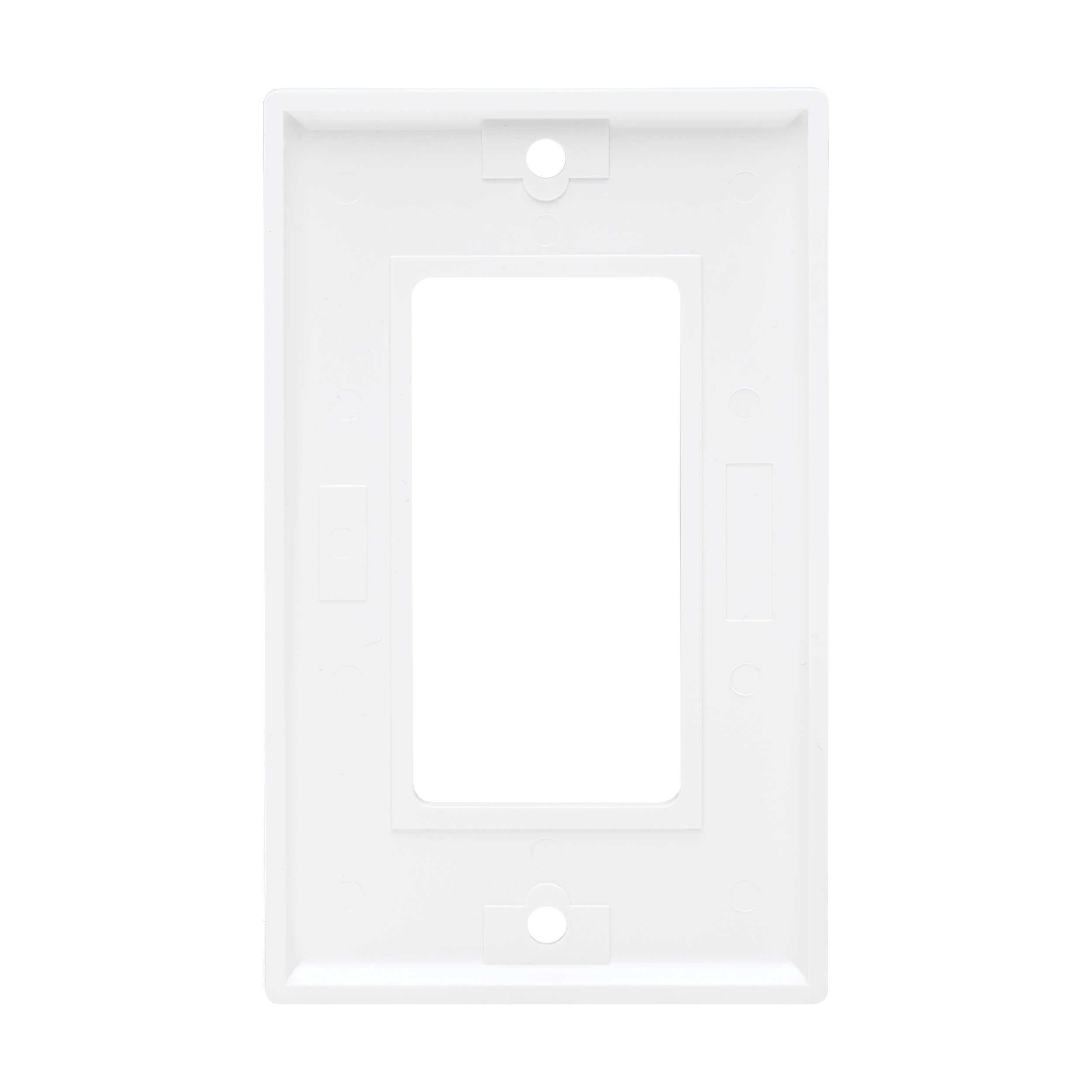 Decora Style Single-Gang Faceplate, White | Eaton