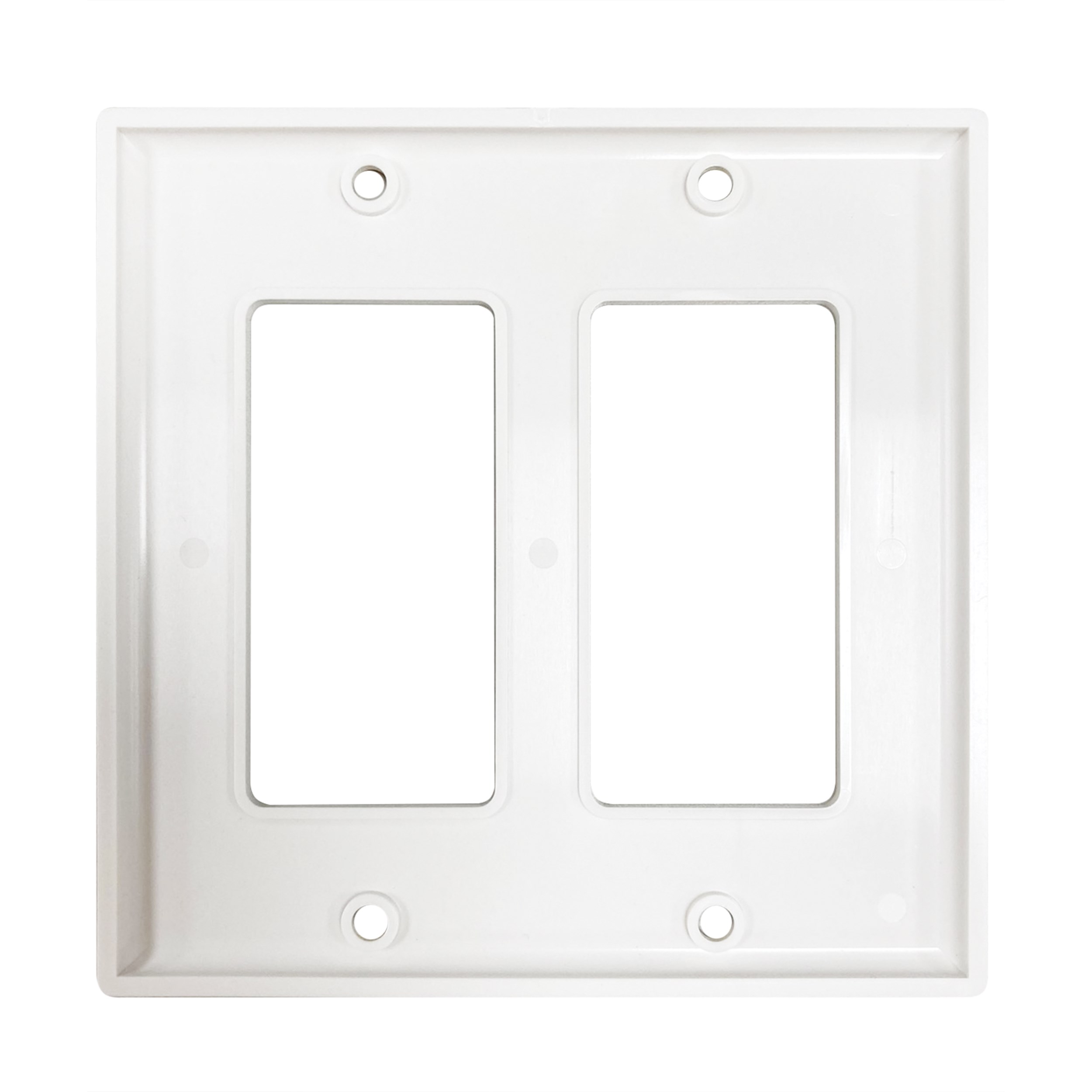 2-Port Decora Insert for Faceplate, Antibacterial, Ivory | Eaton